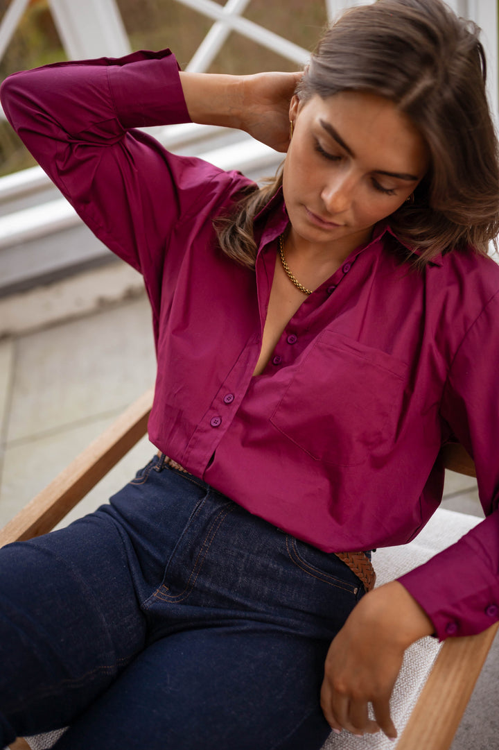 Beige Neda Wool Effect Top – Easy Clothes North America