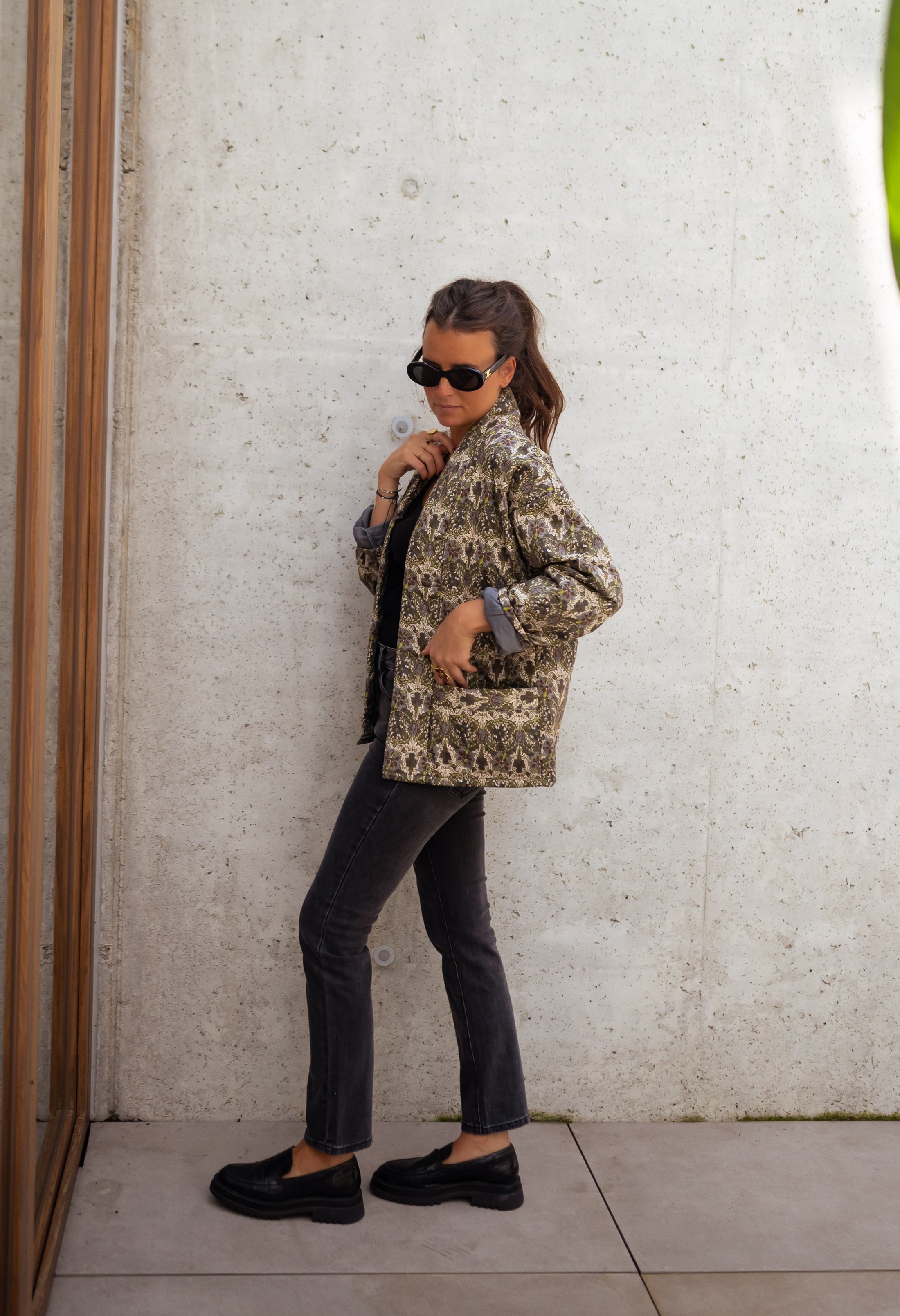 Khaki Gloria Jacket – Easy Clothes North America