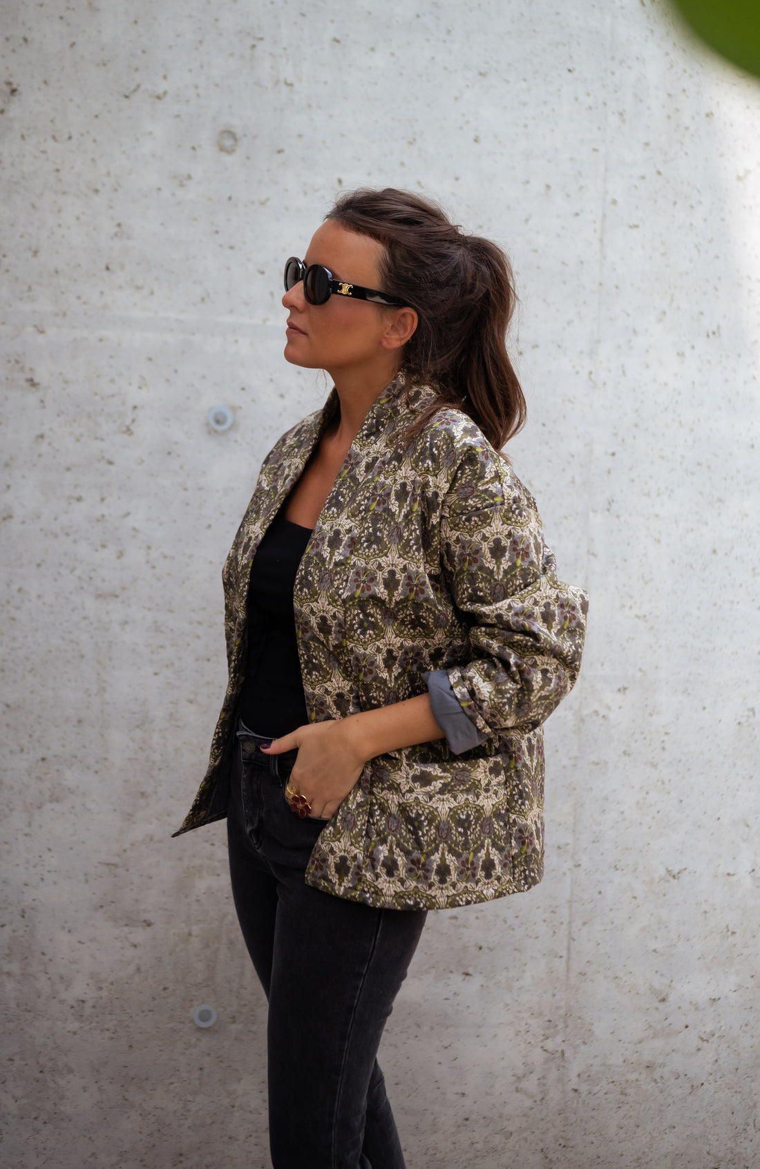 Khaki Gloria Jacket – Easy Clothes North America