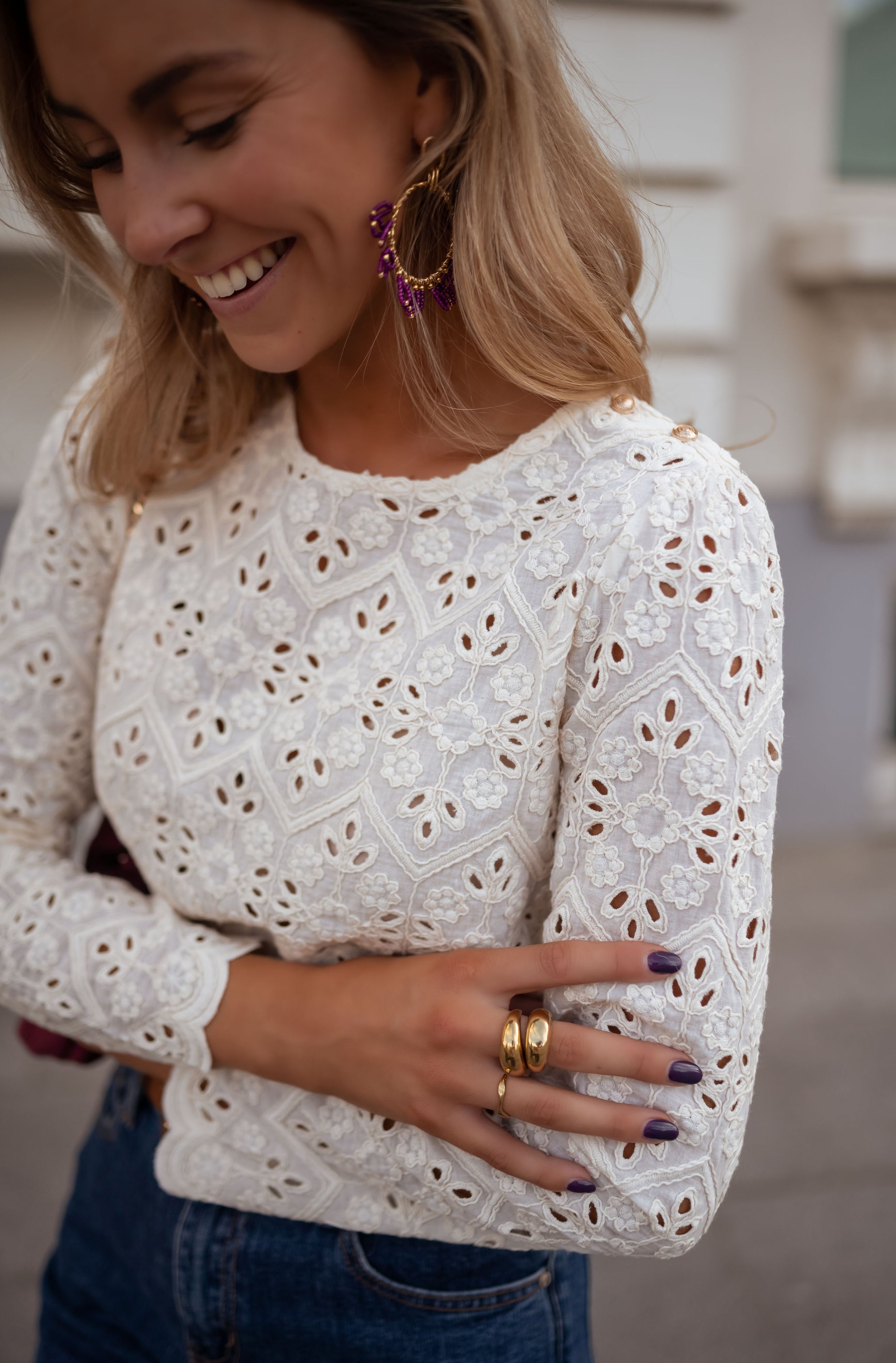 Ecru Paris Blouse – Easy Clothes North America