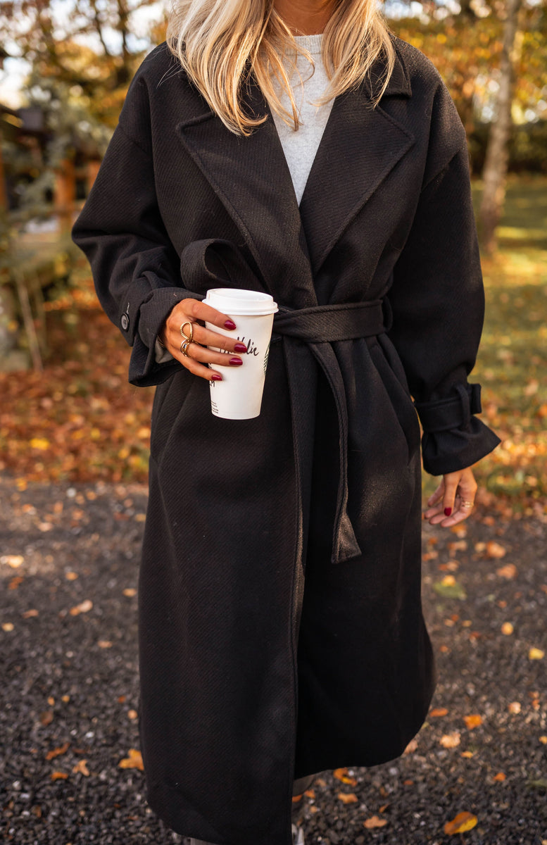 Black Maddy Coat – Easy Clothes North America