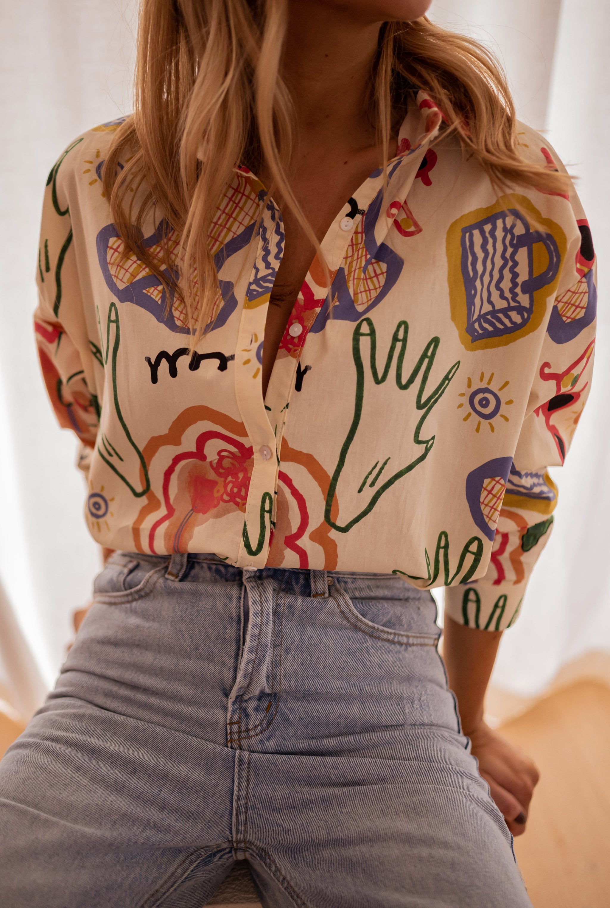 Patterned Lou Shirt – Easy Clothes North America