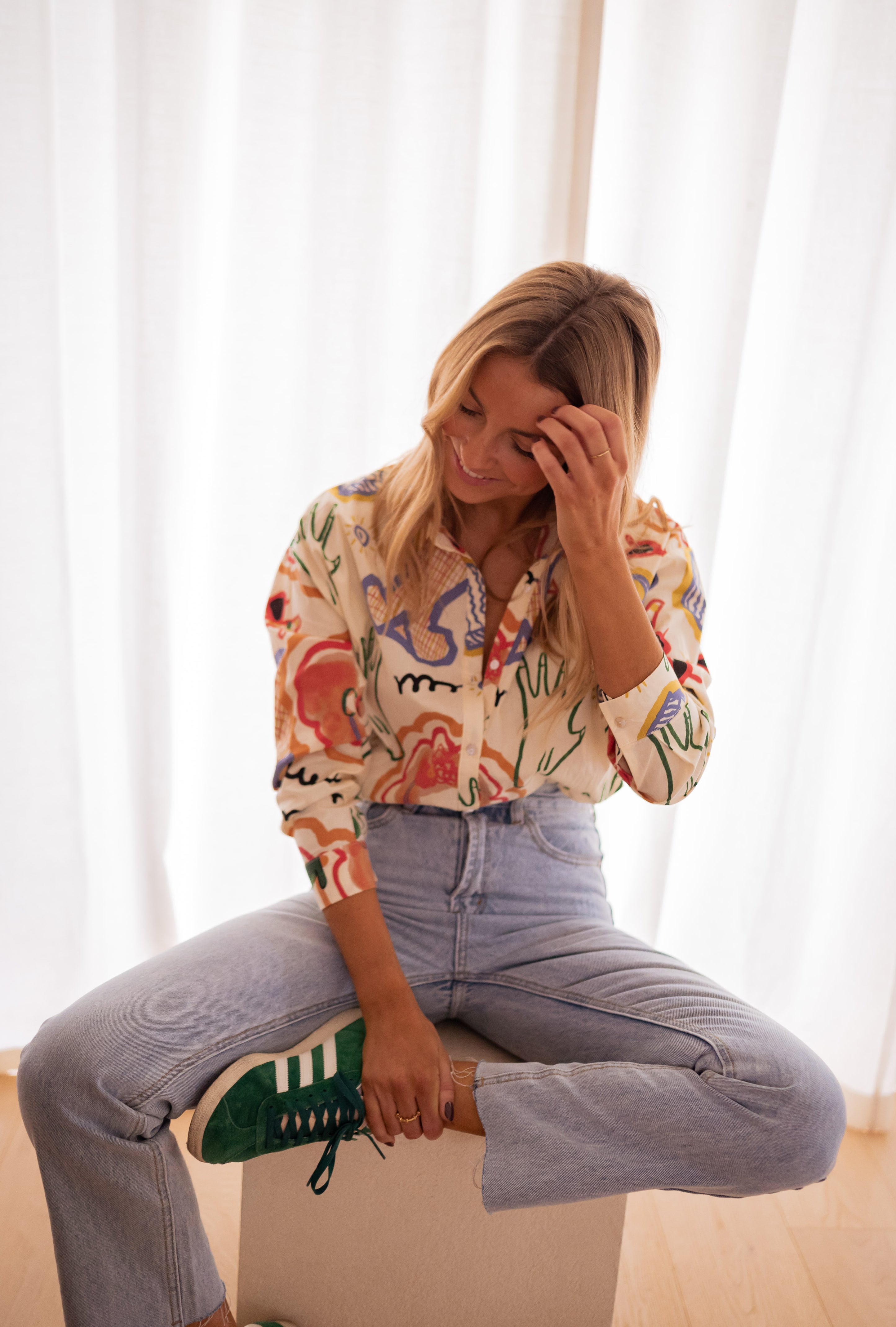 Patterned Lou Shirt – Easy Clothes North America