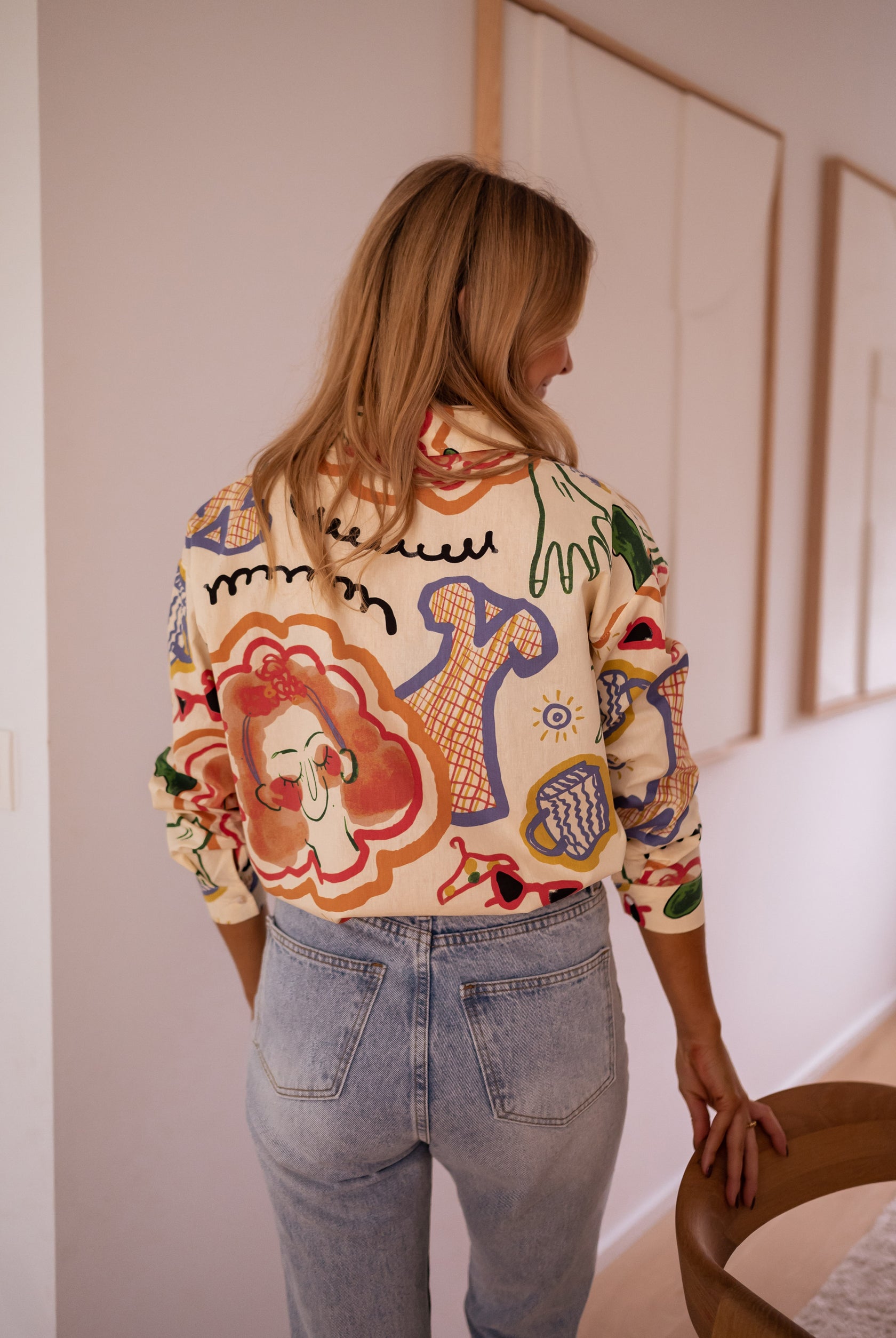 Patterned Lou Shirt – Easy Clothes North America