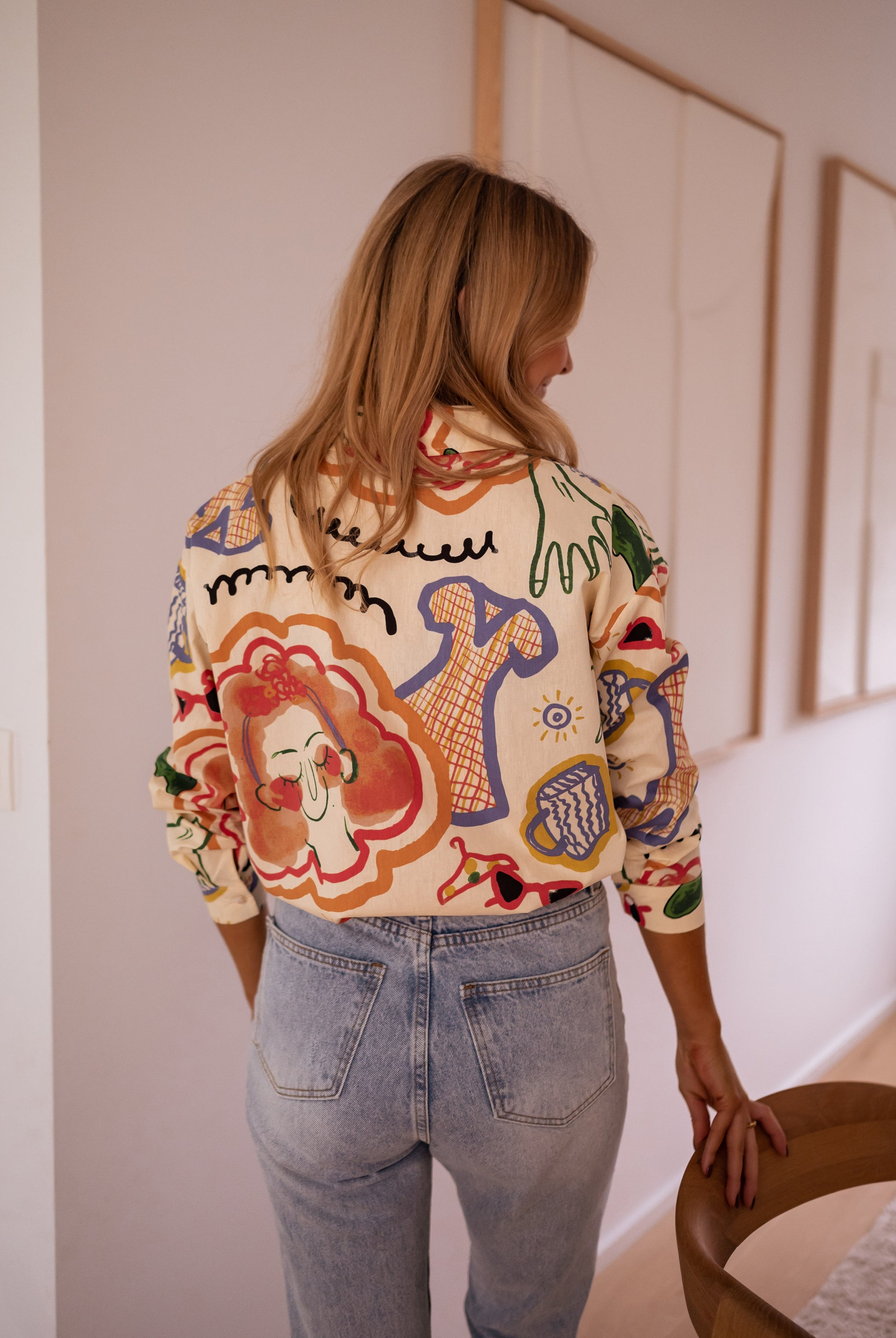 Patterned Lou Shirt – Easy Clothes North America