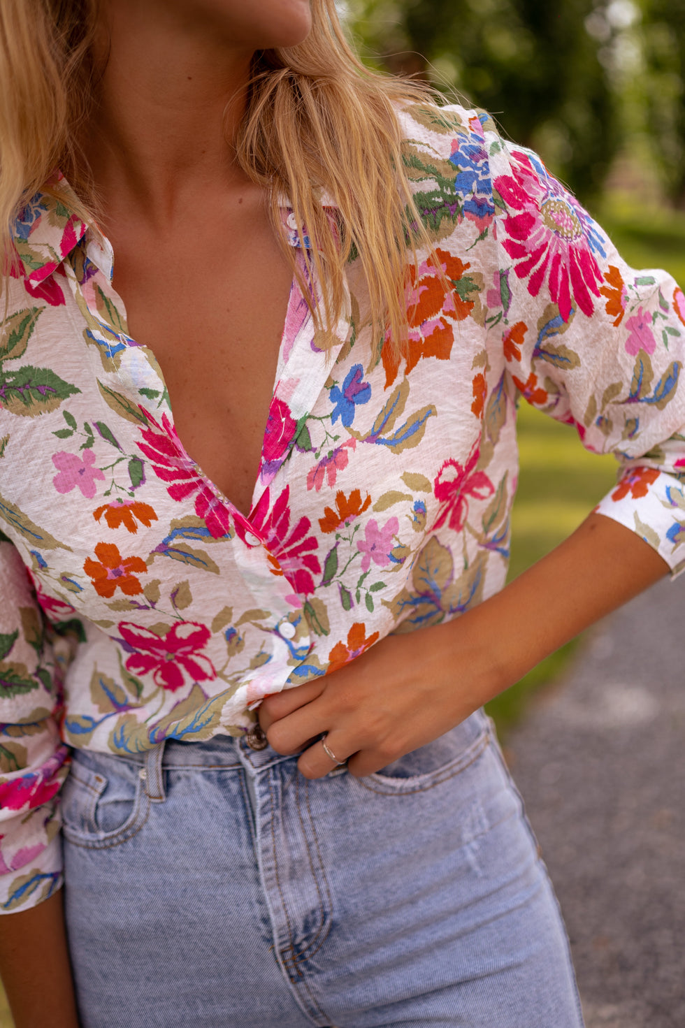 Floral Edda Shirt – Easy Clothes North America