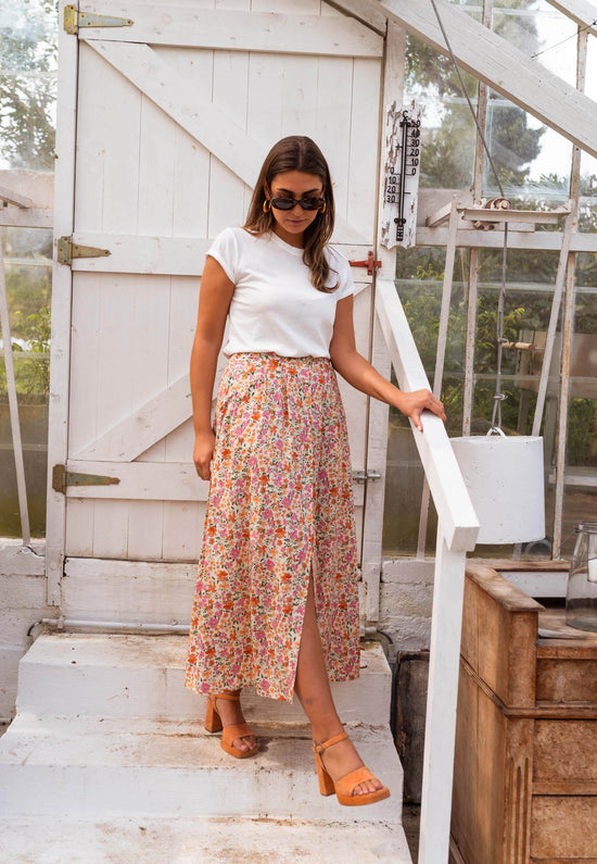 Floral Adaline Skirt – Easy Clothes North America