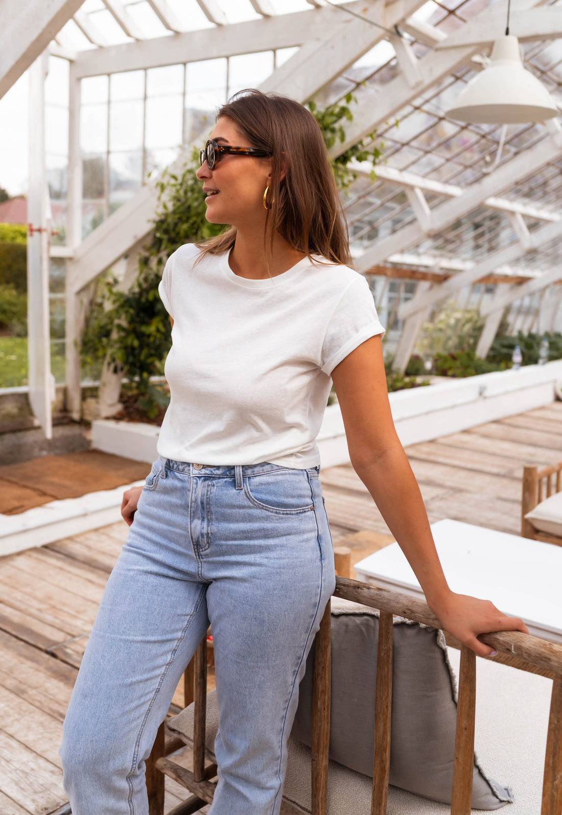 White Lauren T-Shirt – Easy Clothes North America