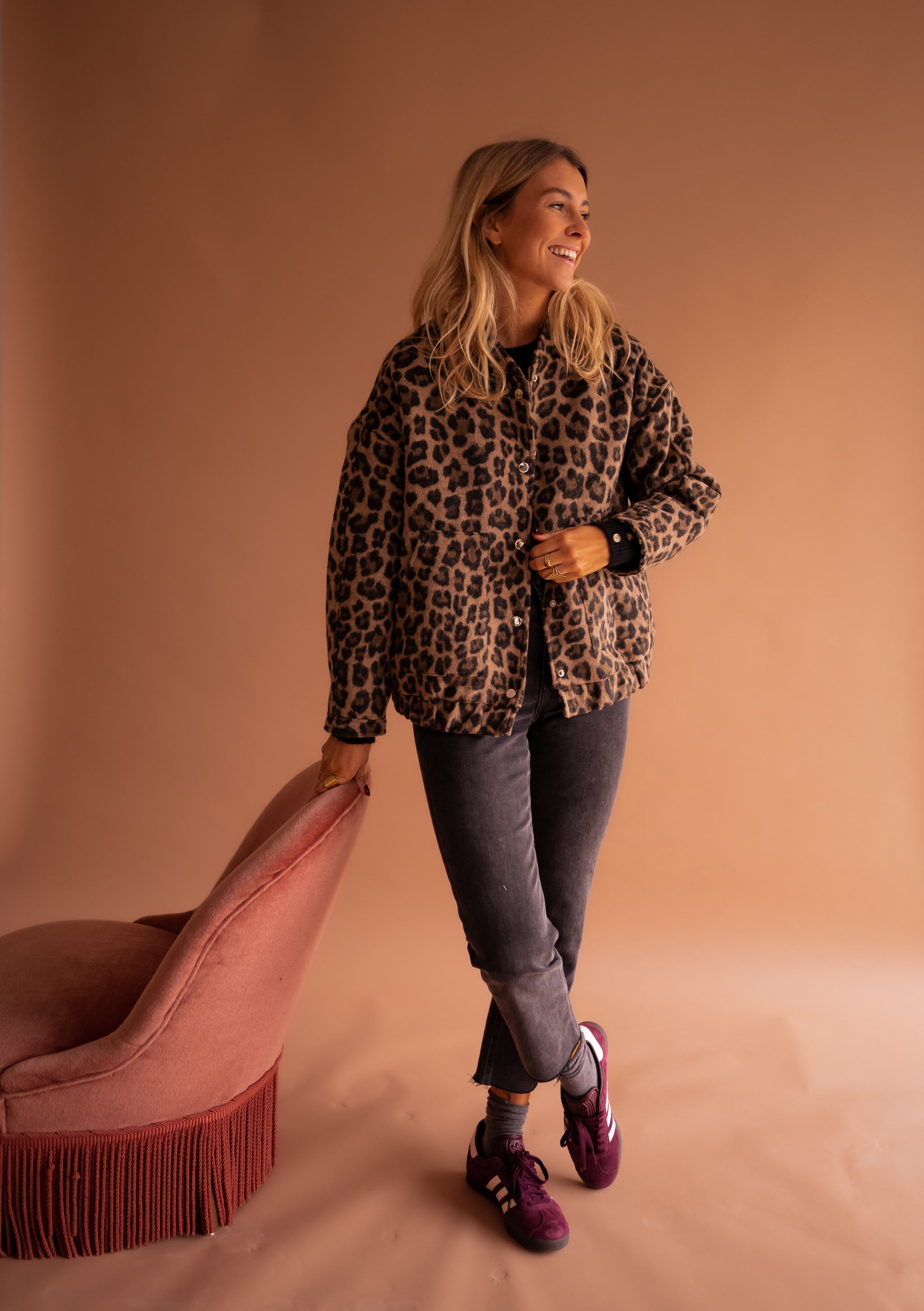 Leopard Cleo Bomber Jacket – Easy Clothes North America