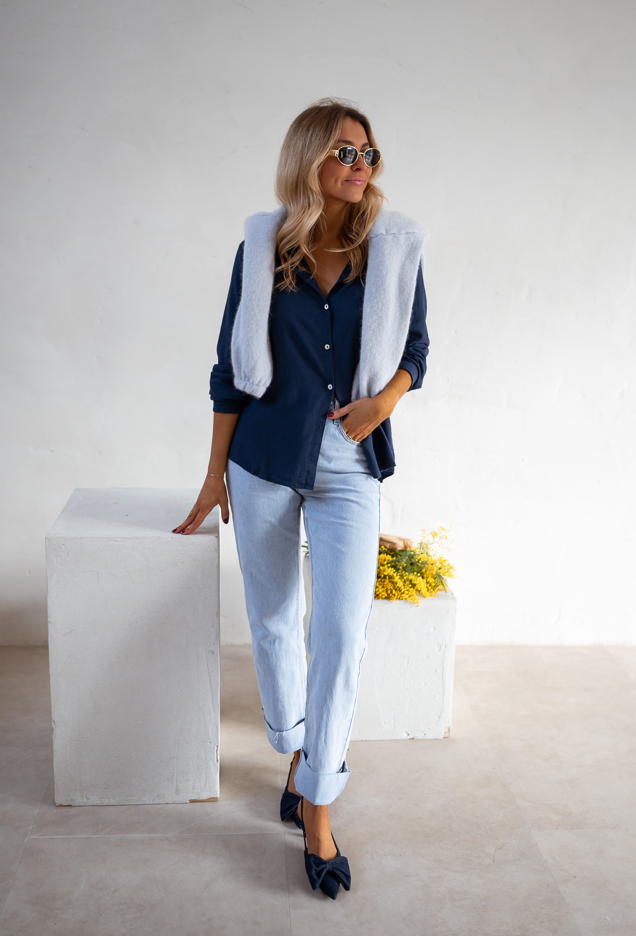 Light Blue Maddie Jeans – Easy Clothes North America
