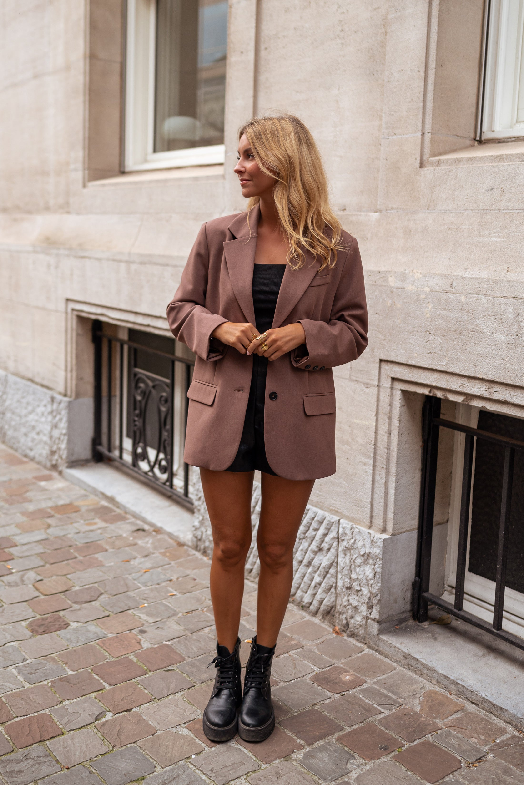 Chocolate Lucia Blazer – Easy Clothes North America