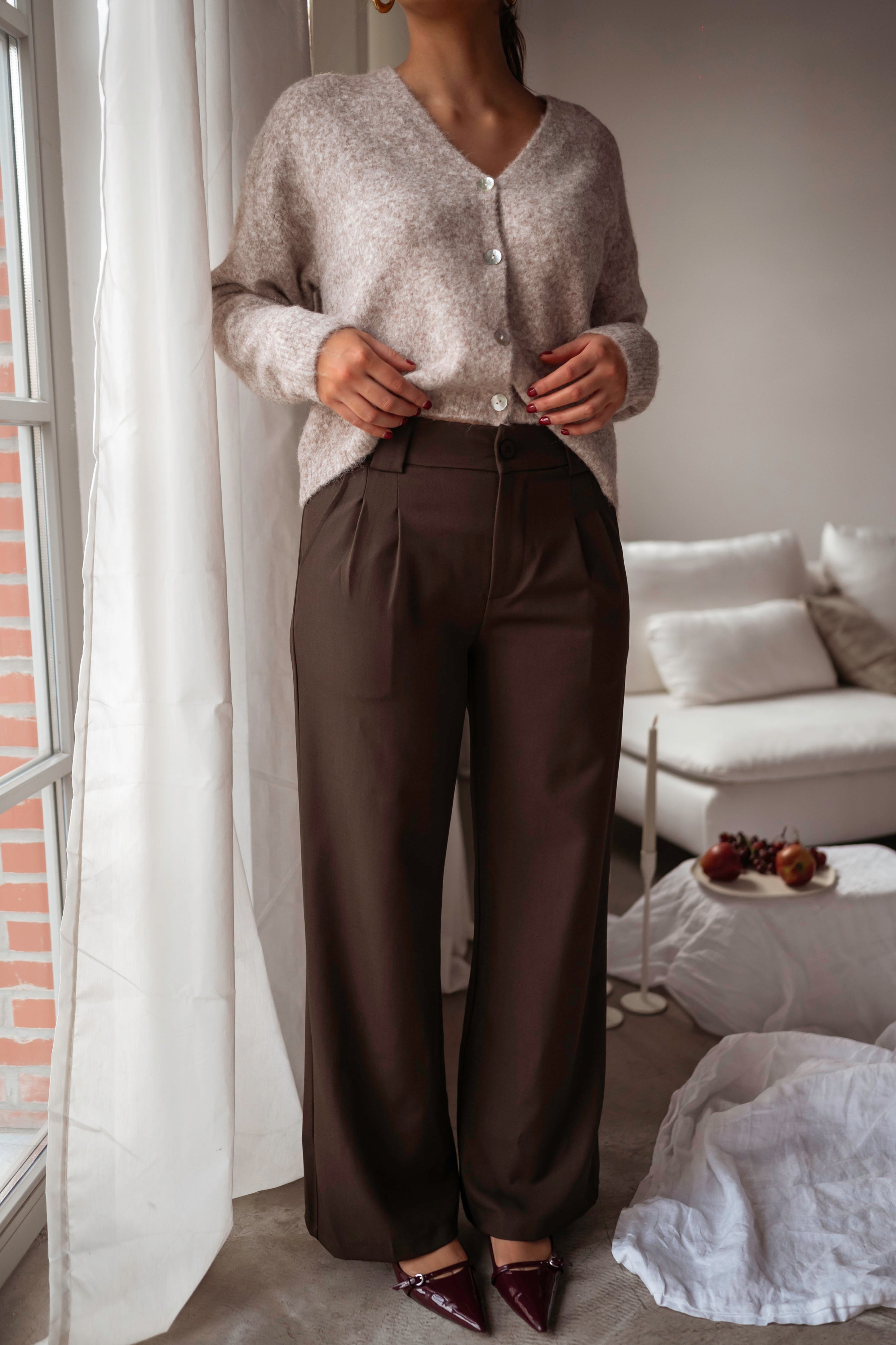 Chocolate Franky Pants – Easy Clothes North America