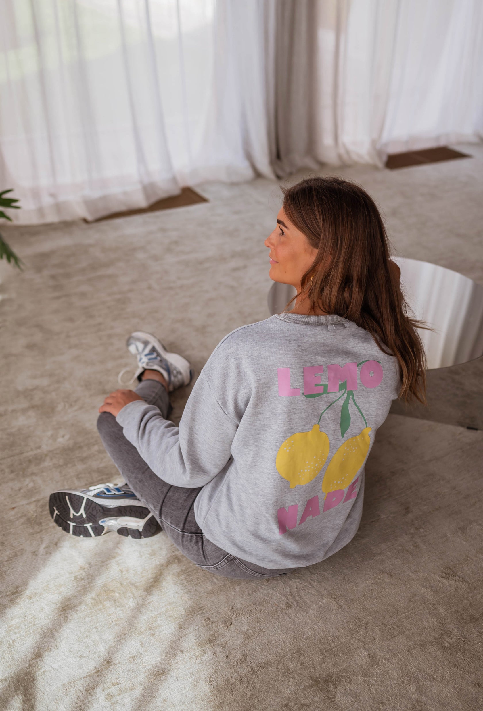 Grey Lemonade Sweater – Easy Clothes North America
