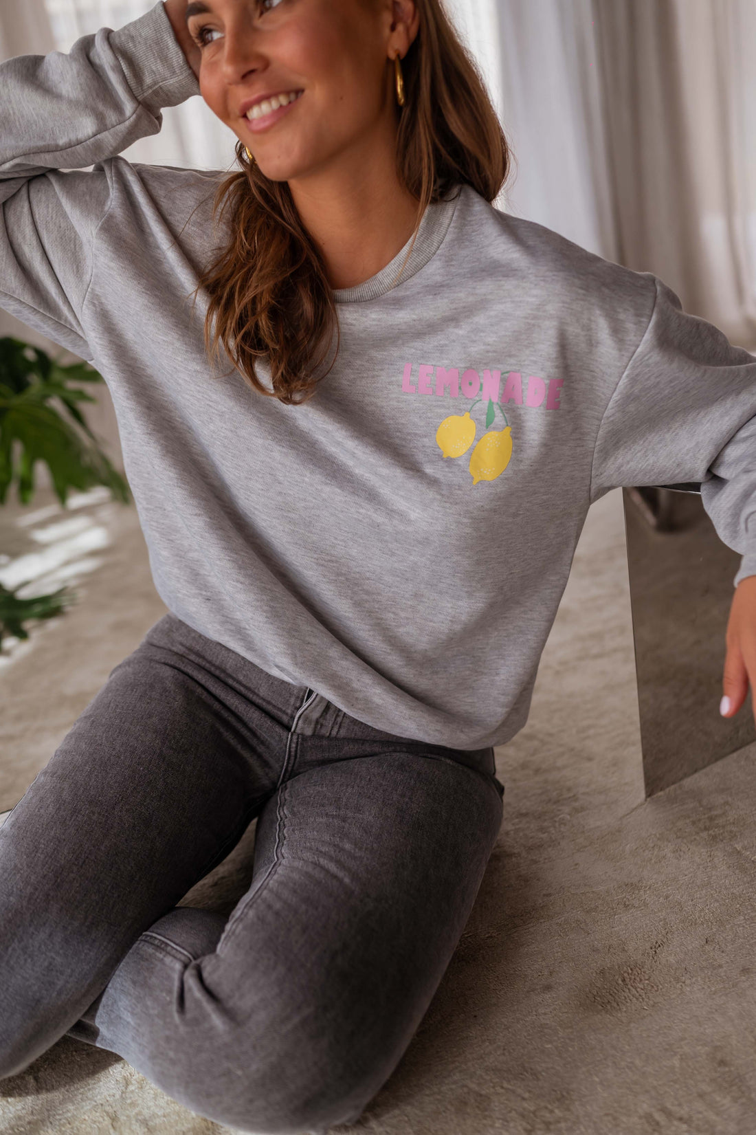 Grey Lemonade Sweater – Easy Clothes North America