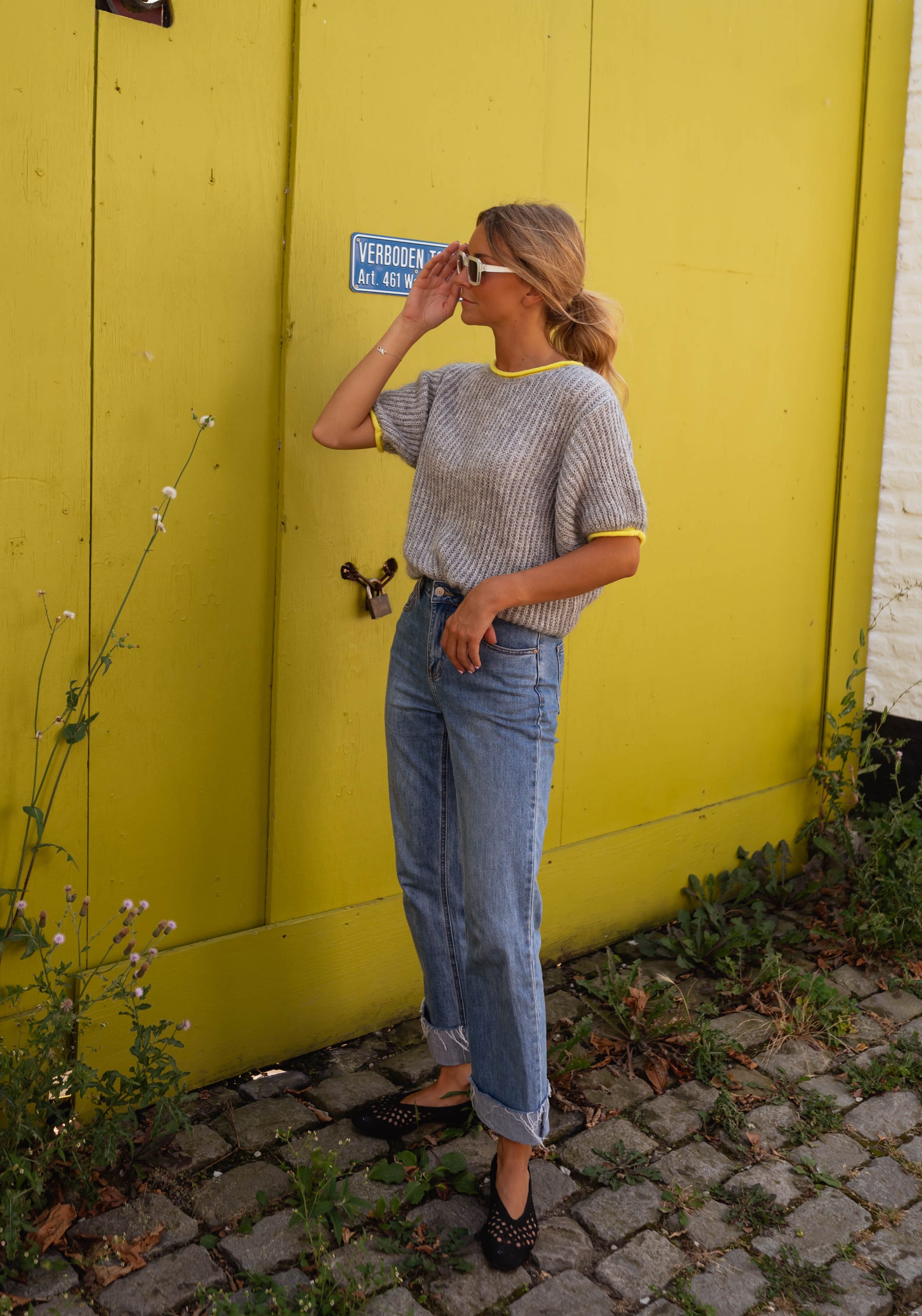 Grey Ricky Sweater – Easy Clothes North America