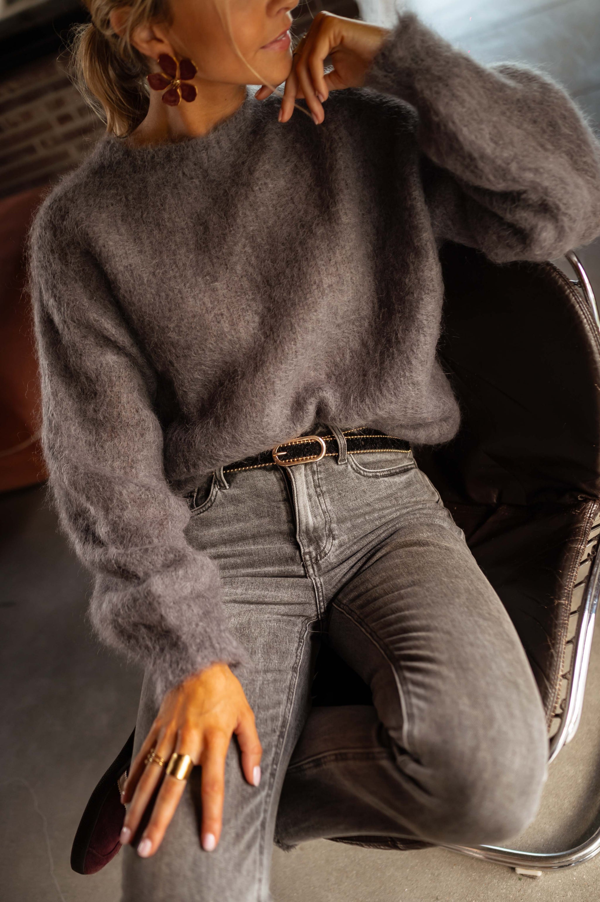 Grey Pieter Sweater – Easy Clothes North America