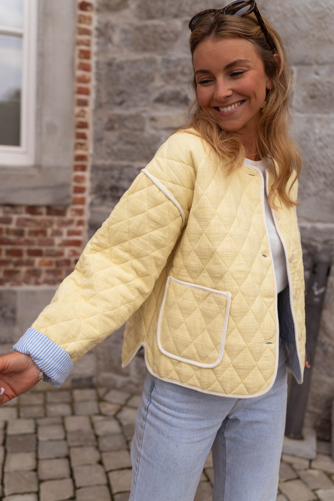 Light Yellow Milaya Jacket – Easy Clothes North America