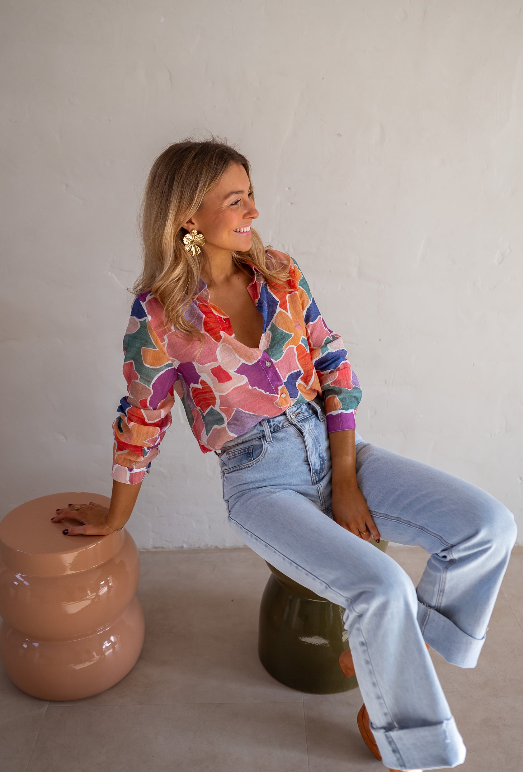 Patterned Hadri Shirt – Easy Clothes North America