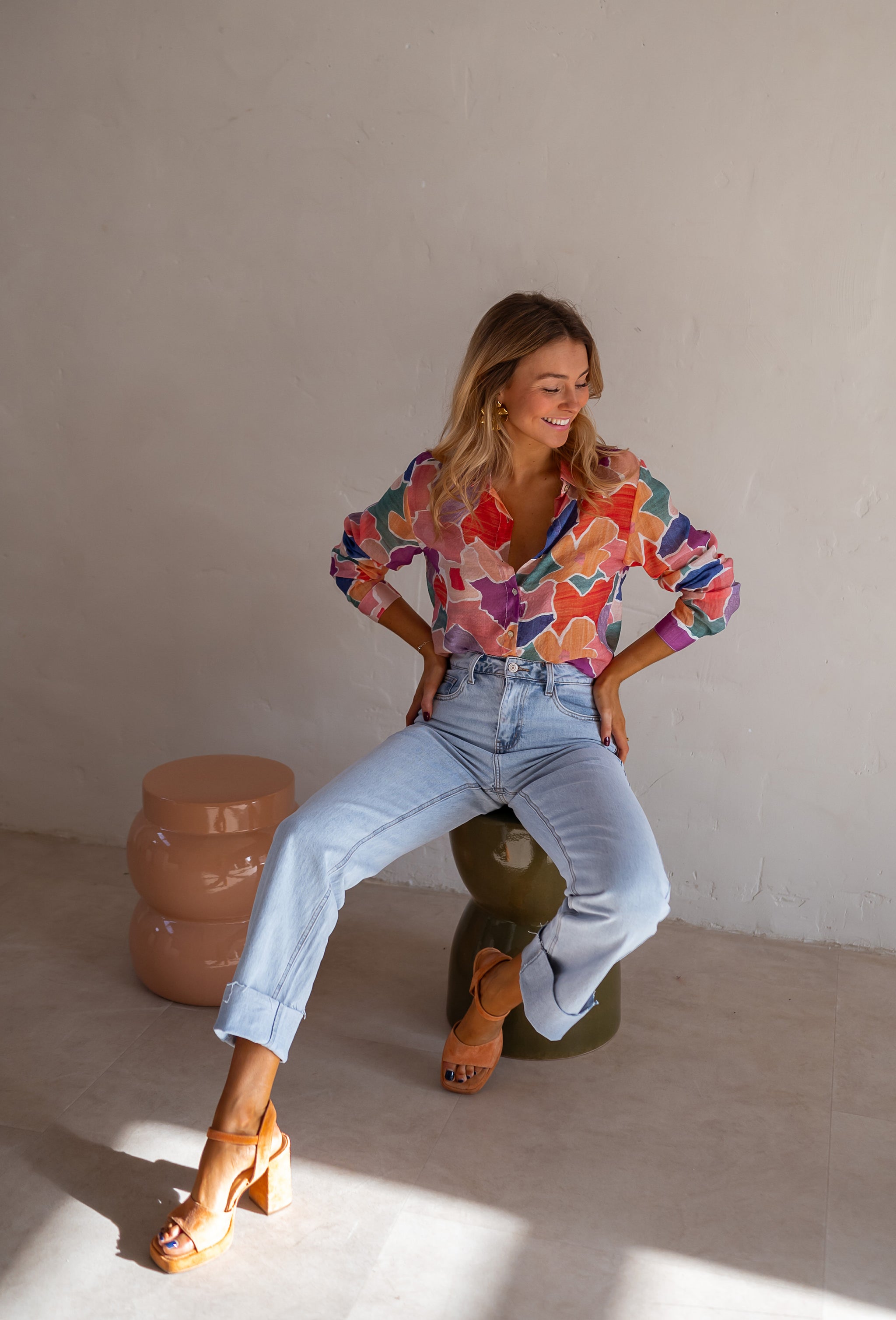 Patterned Hadri Shirt – Easy Clothes North America