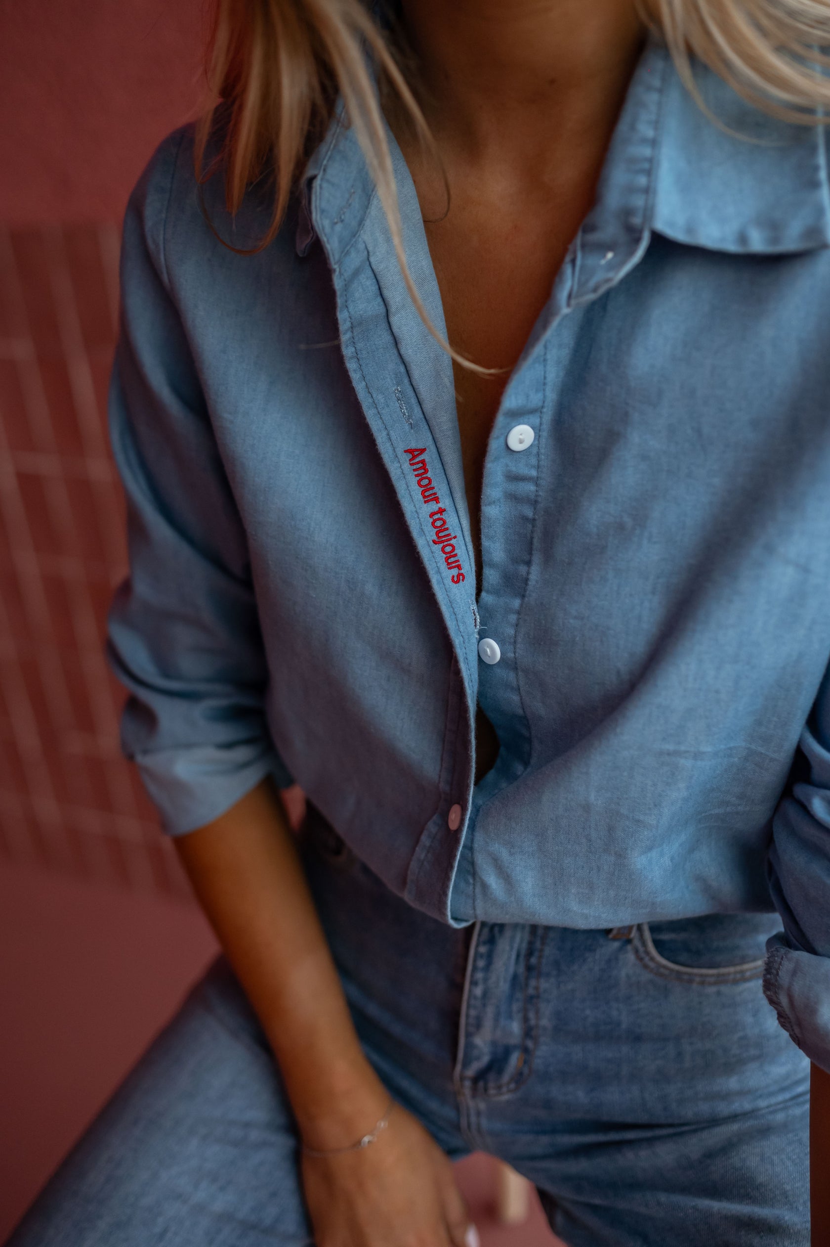 Blue Denim Oliver Shirt – Easy Clothes North America