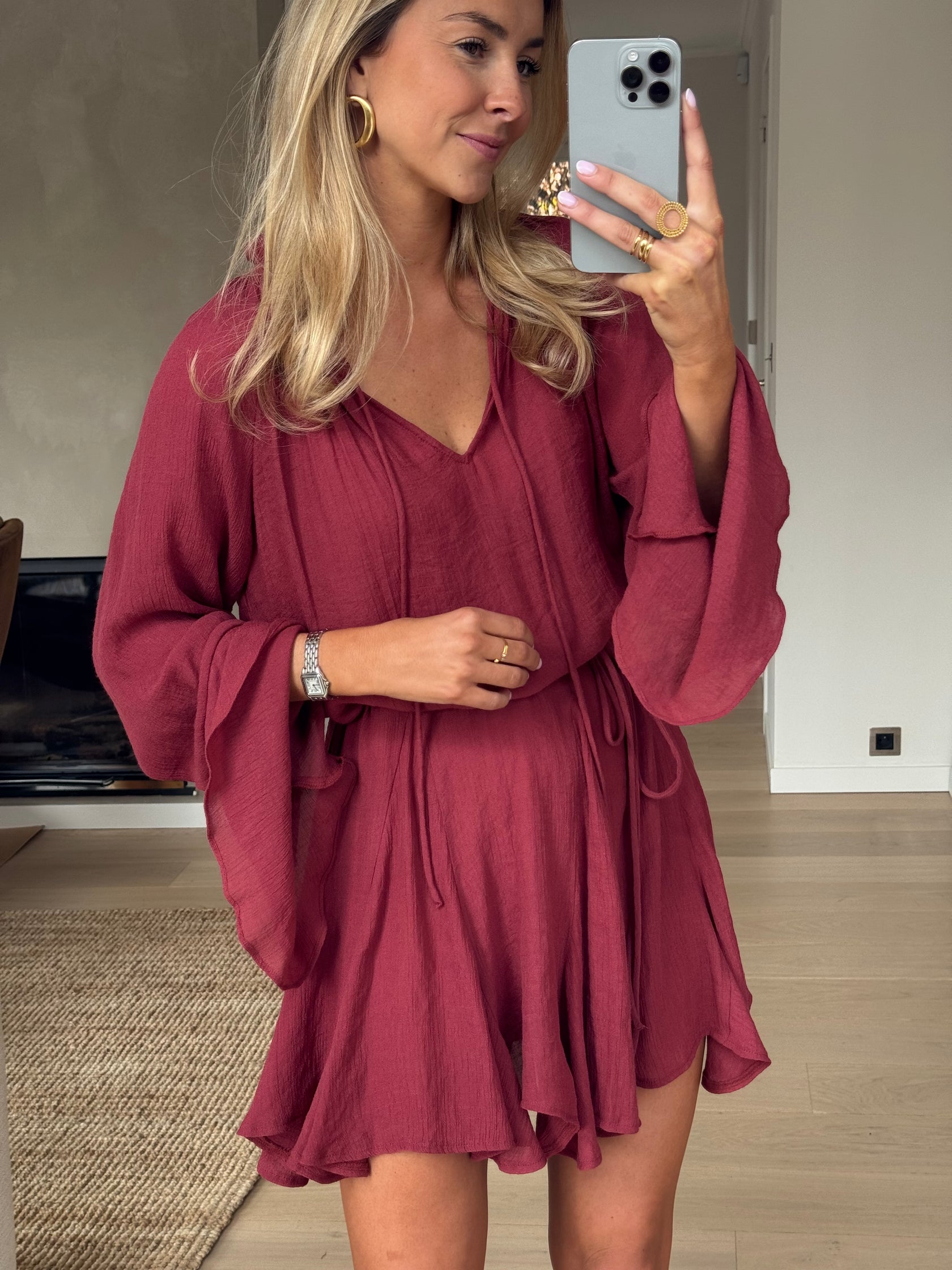 Brick Zora Dress – Easy Clothes North America