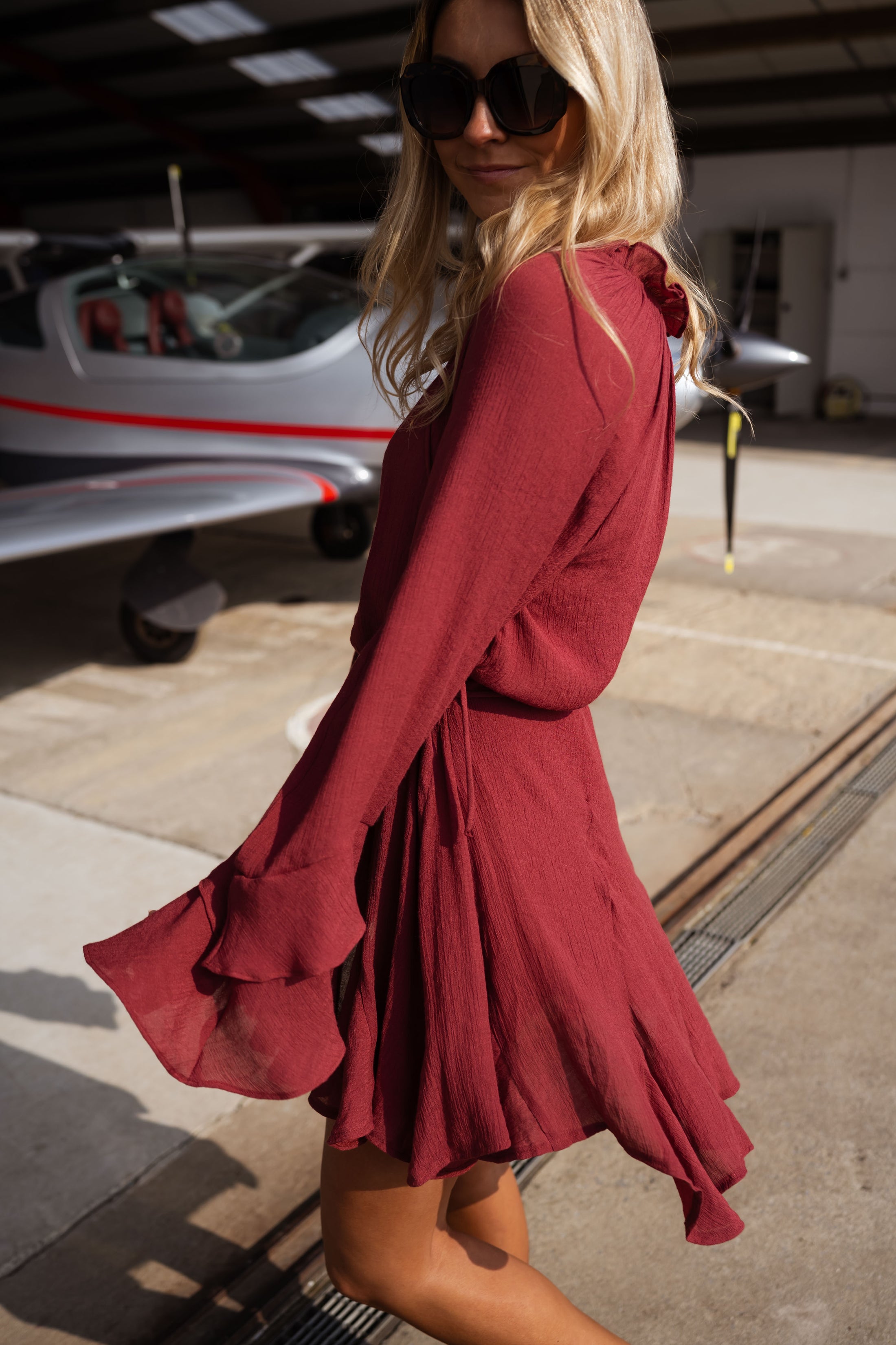 Brick Zora Dress – Easy Clothes North America