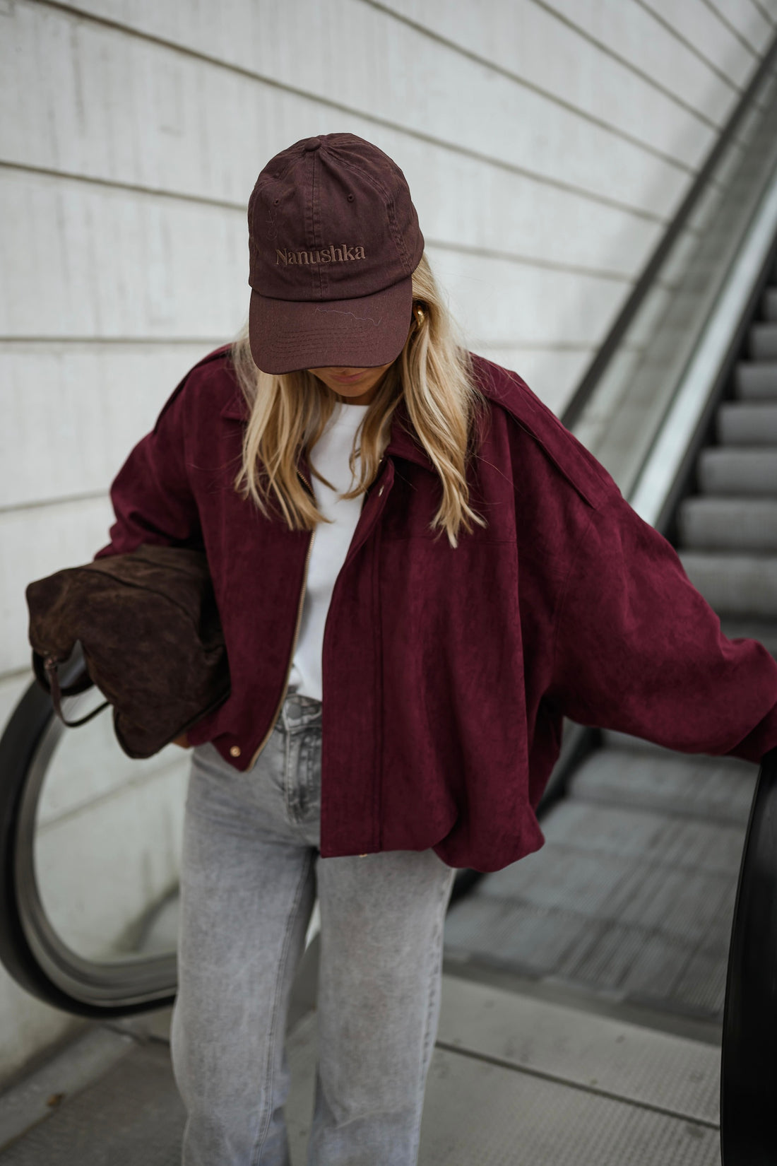 Burgundy Dave Jacket – Easy Clothes North America