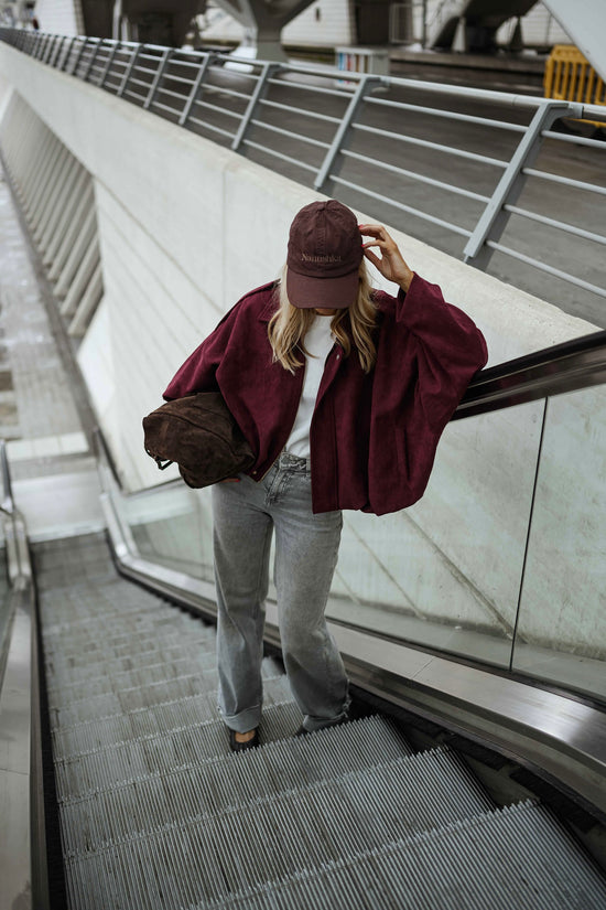 Burgundy Dave Jacket – Easy Clothes North America
