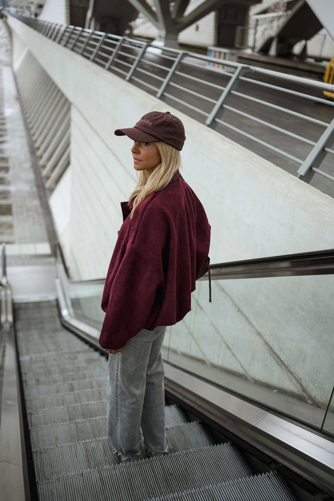 Burgundy Dave Jacket – Easy Clothes North America