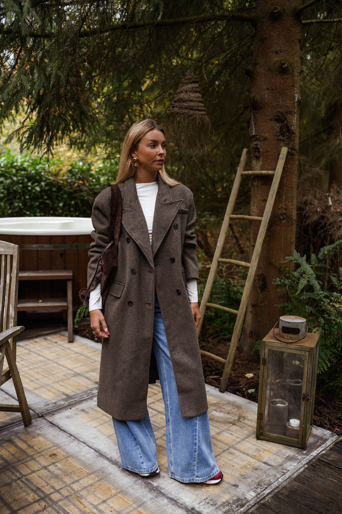 Taupe Blake Coat – Easy Clothes North America