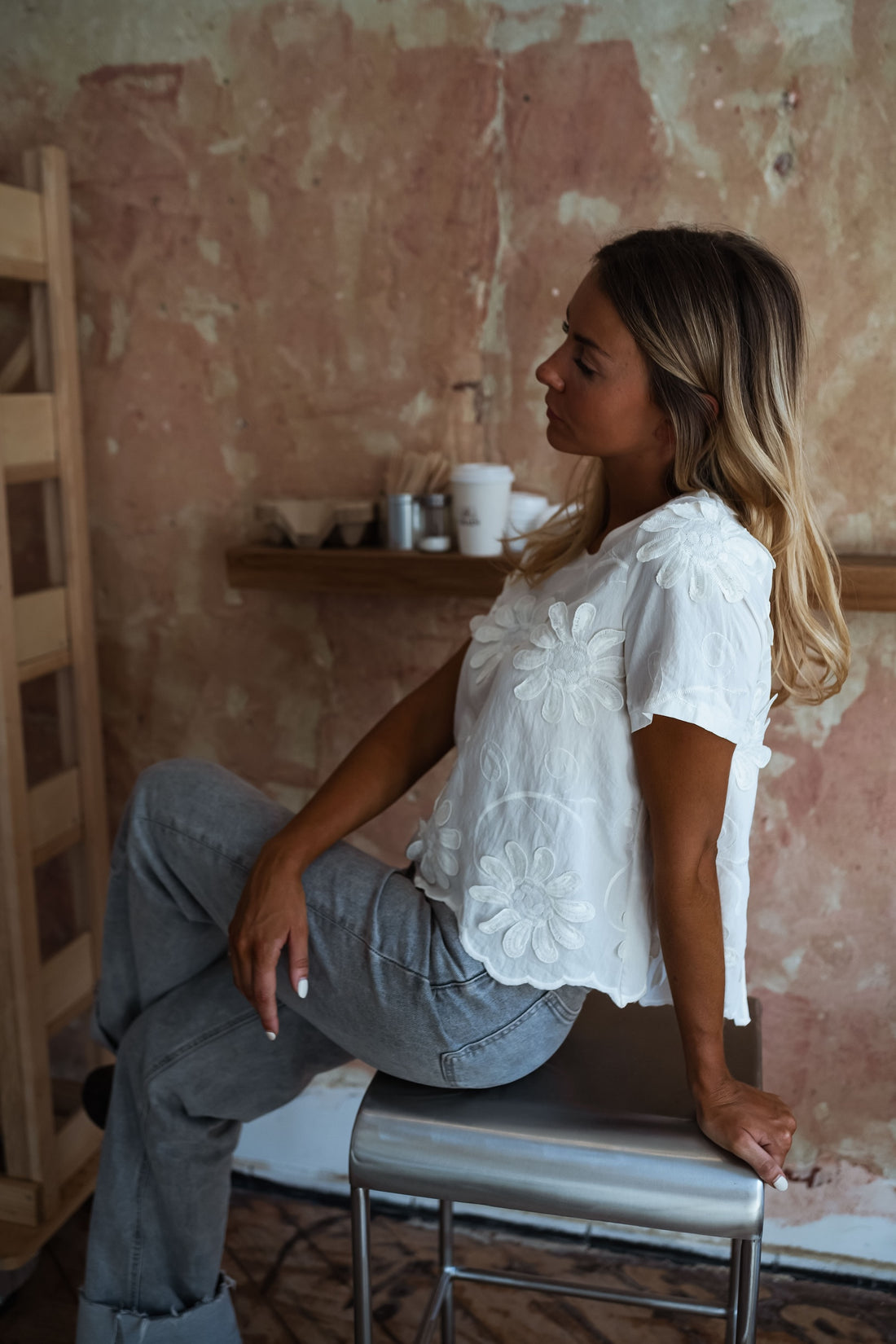 Ecru Ellea Blouse – Easy Clothes North America