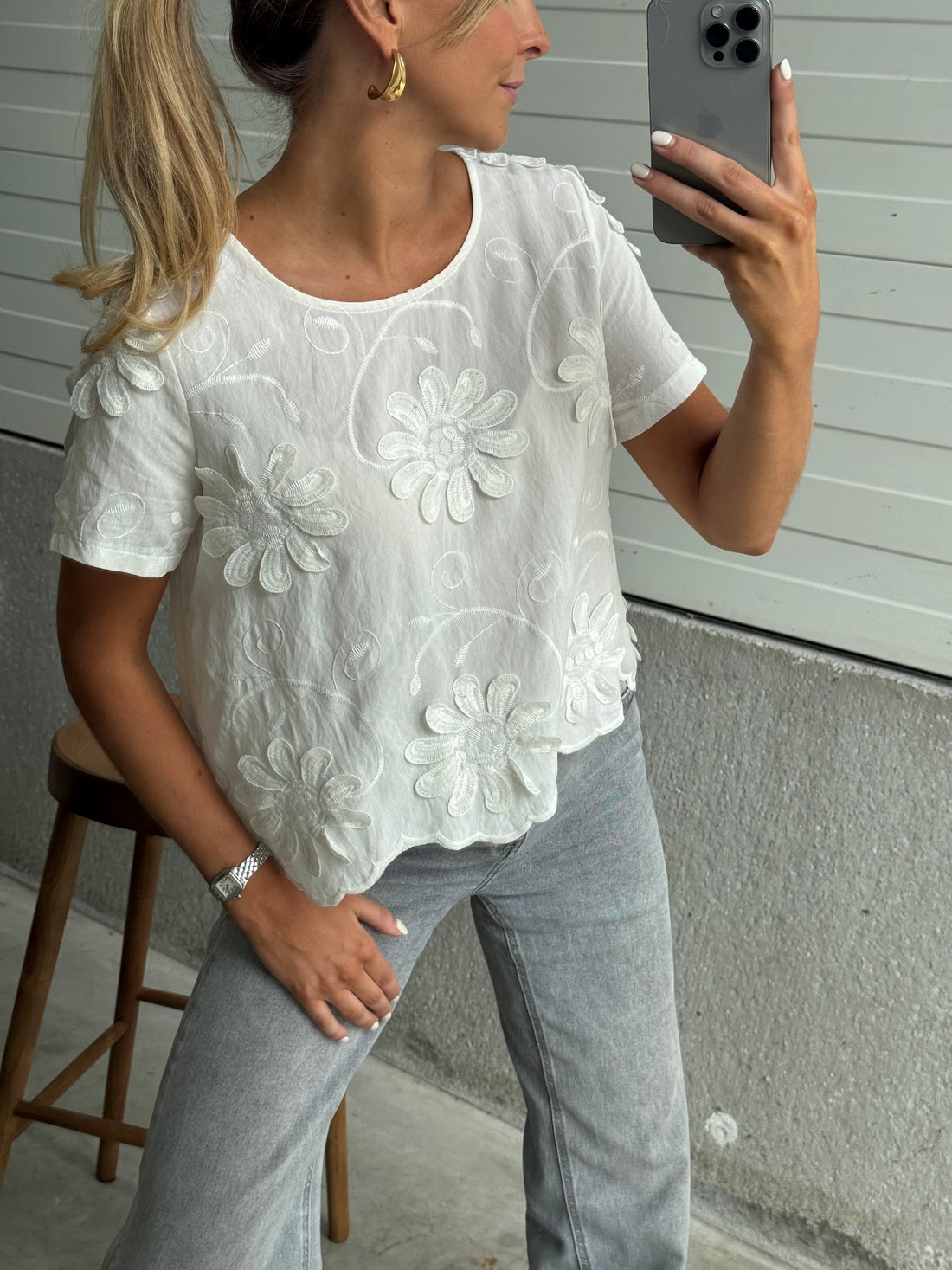 Ecru Ellea Blouse – Easy Clothes North America