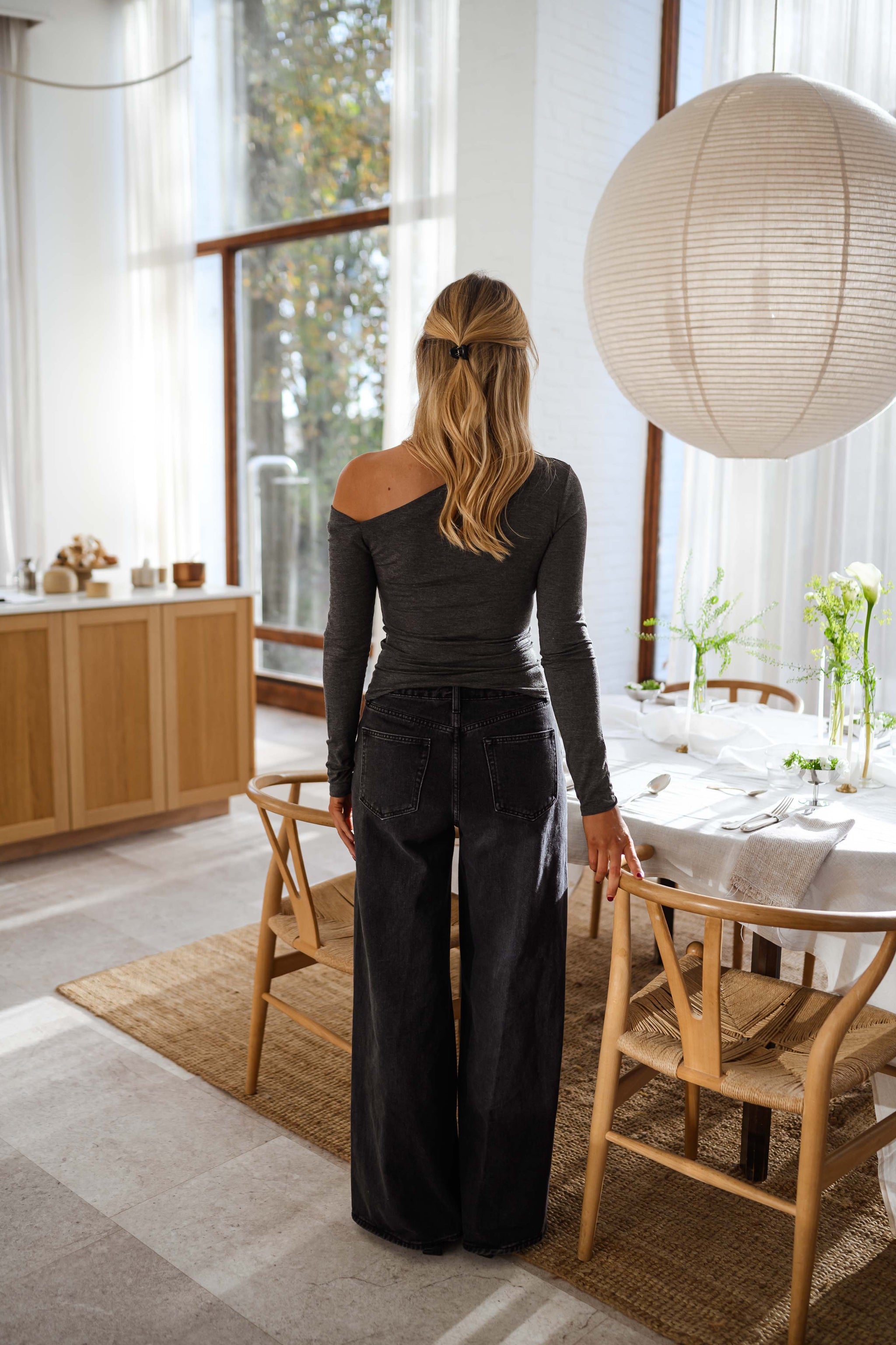 Grey Alizee Blouse – Easy Clothes North America