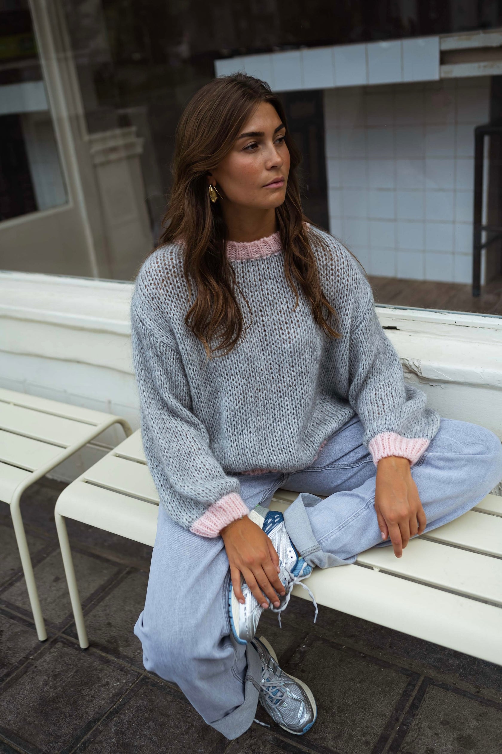 Grey Suzanne Sweater – Easy Clothes North America