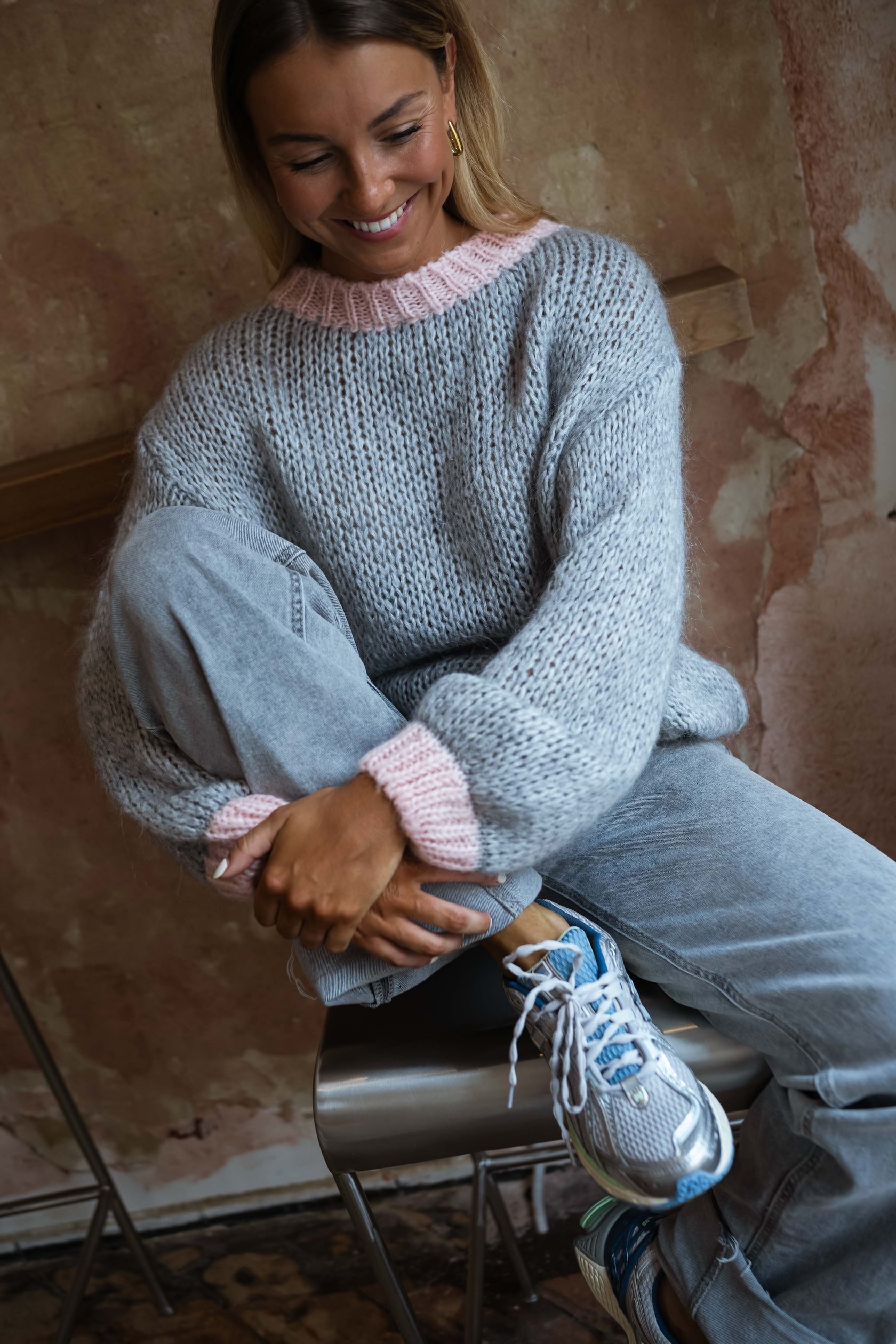 Grey Suzanne Sweater – Easy Clothes North America