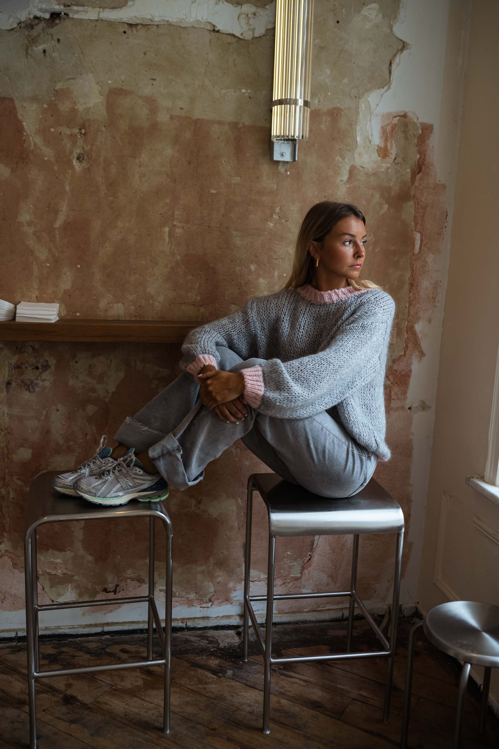 Grey Suzanne Sweater – Easy Clothes North America