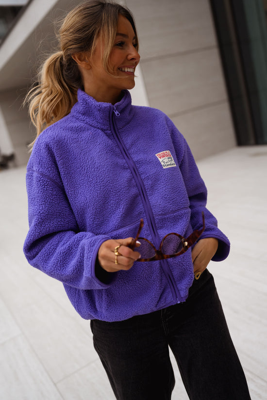Mauve Sevan Fleece Jacket – Easy Clothes North America