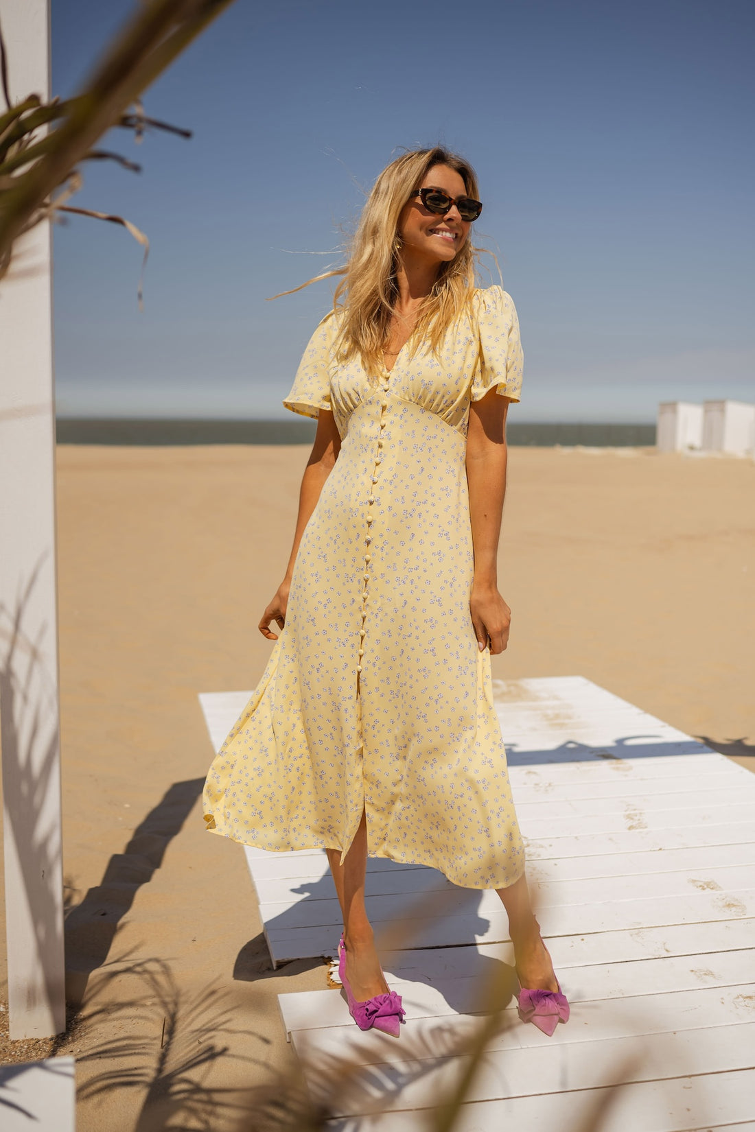 Yellow Sutton Dress – Easy Clothes North America
