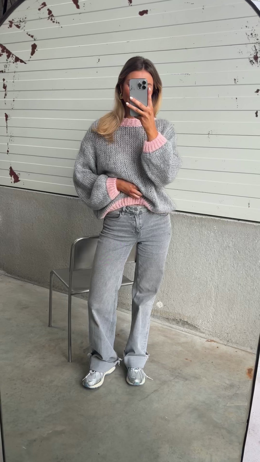 Grey Suzanne Sweater – Easy Clothes North America