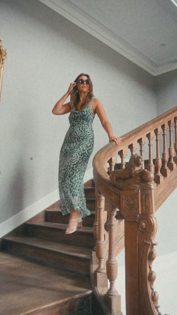 Khaki Leopard Ludo Dress – Easy Clothes North America