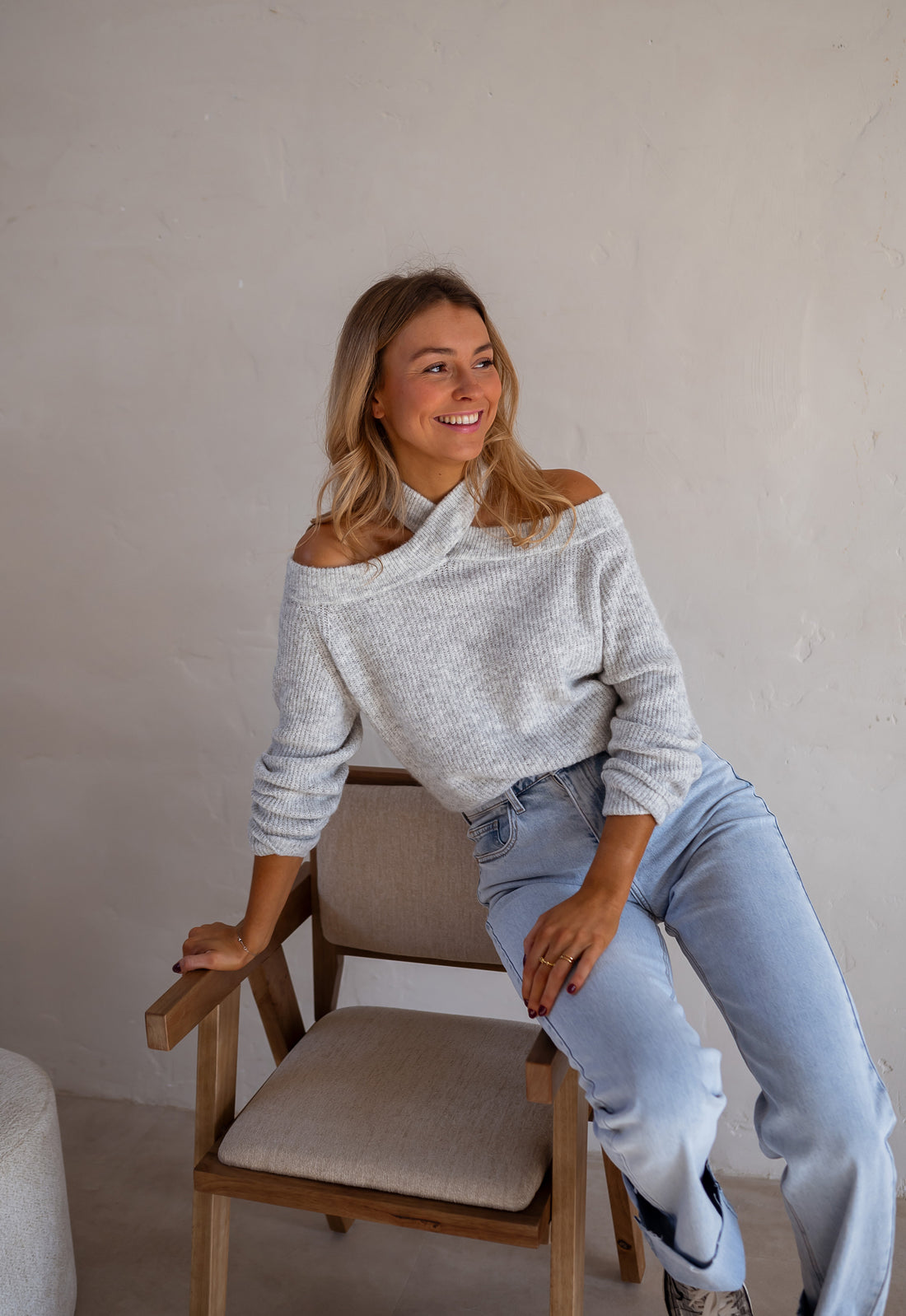 Grey Piper Sweater – Easy Clothes North America