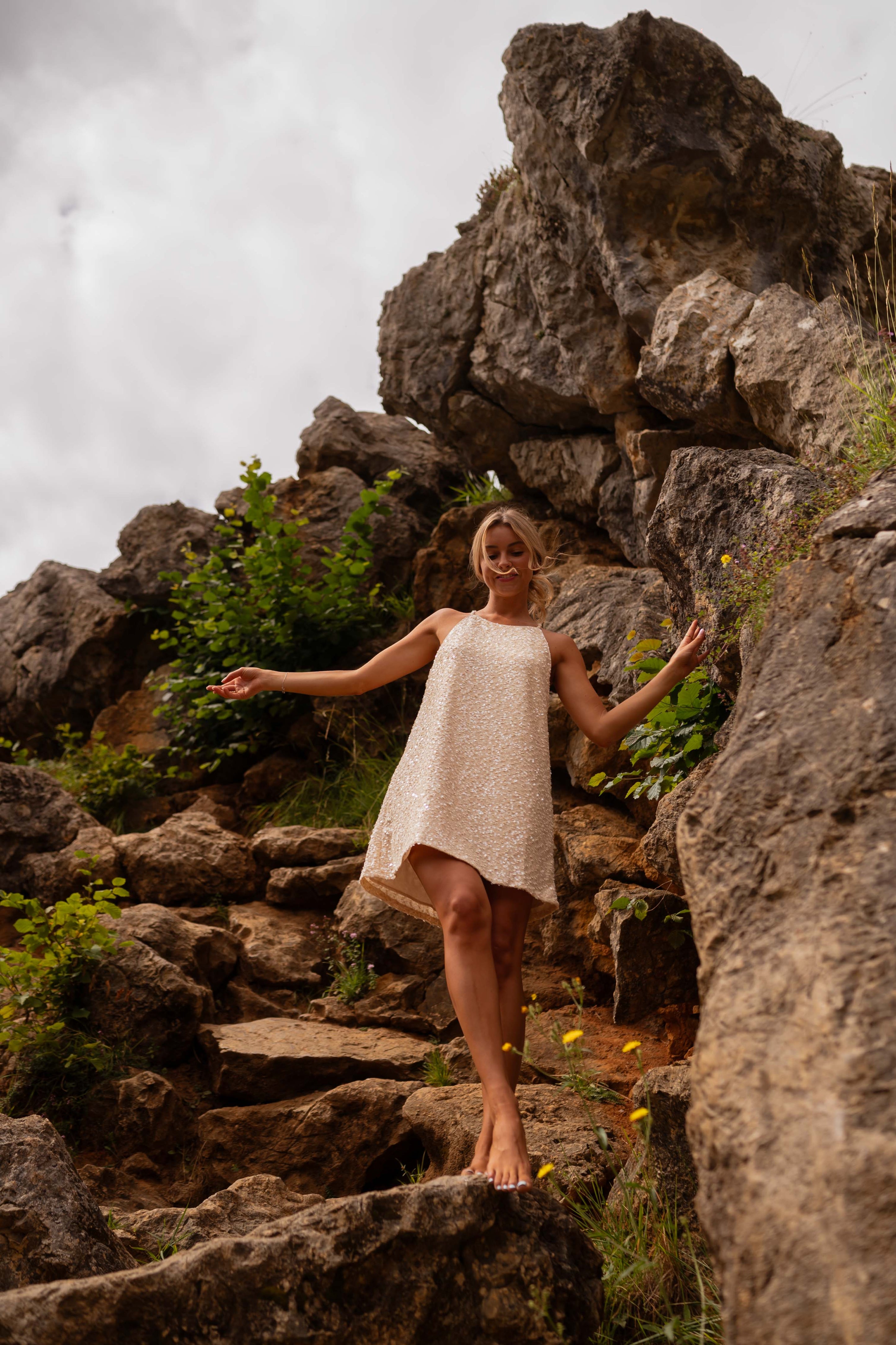 Ecru Celeste Dress – Easy Clothes North America