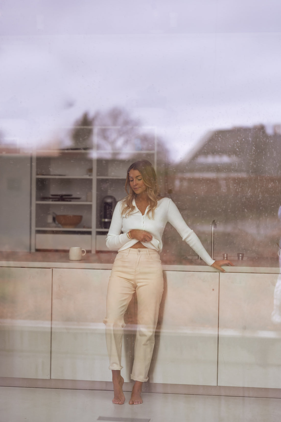 White Provo Sweater – Easy Clothes North America
