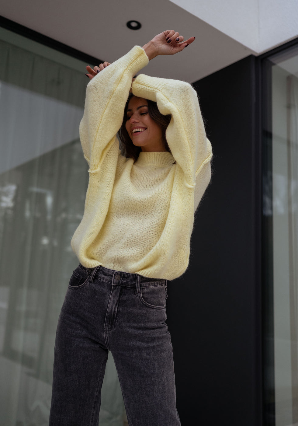 Yellow Eden Sweater – Easy Clothes North America