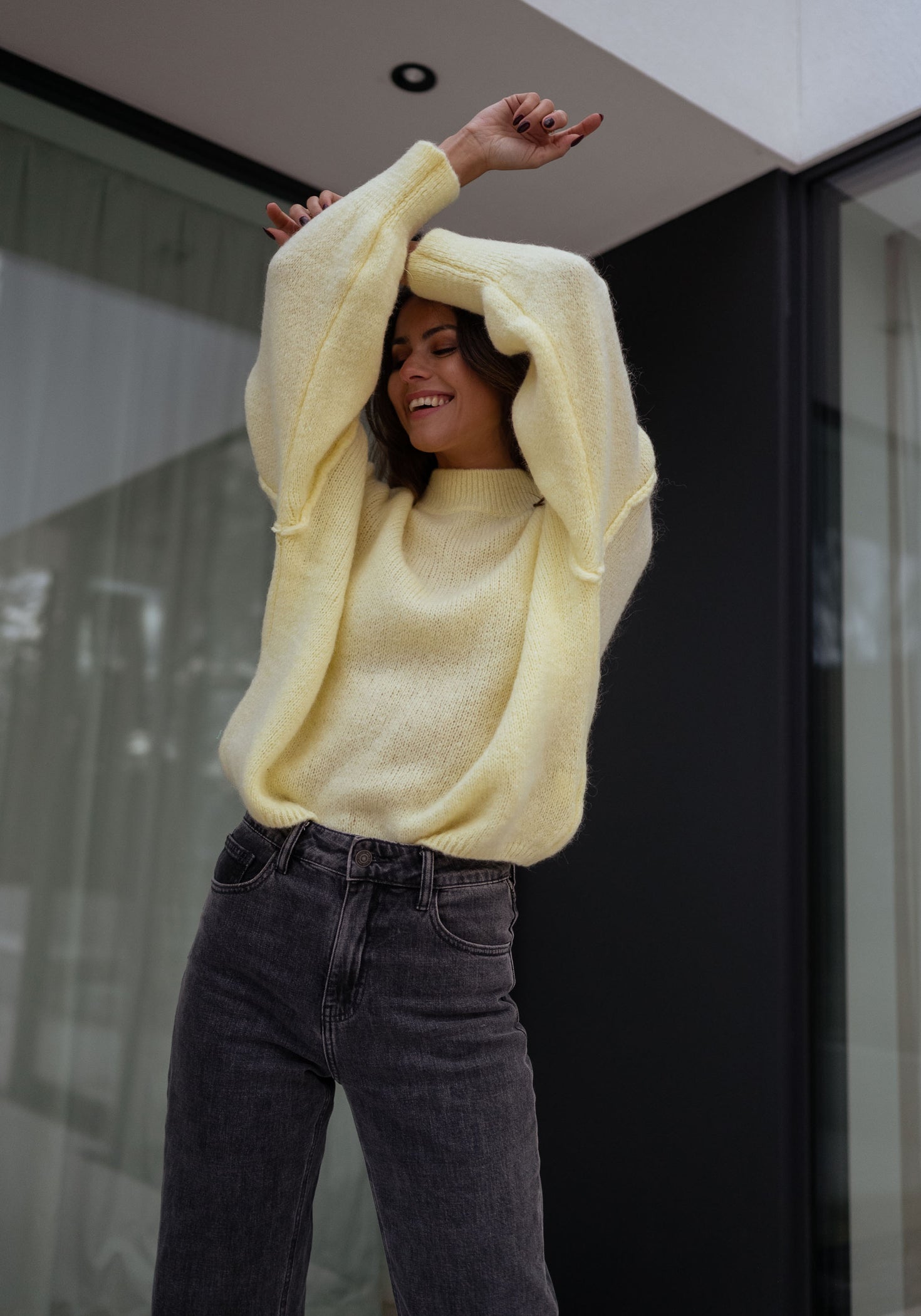 Yellow Eden Sweater – Easy Clothes North America