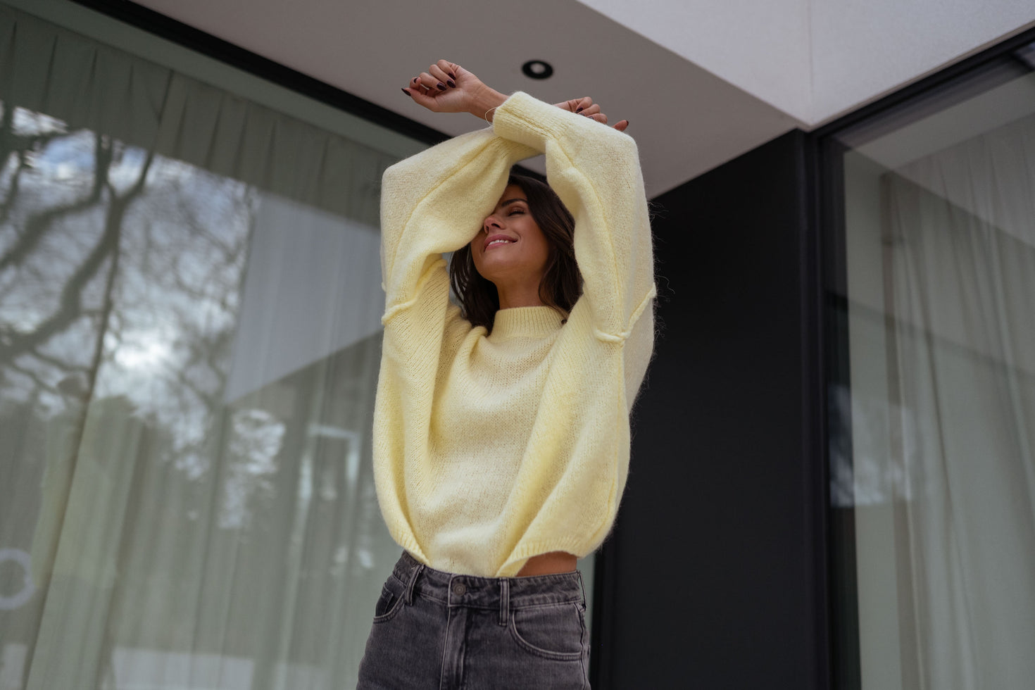 Yellow Eden Sweater – Easy Clothes North America