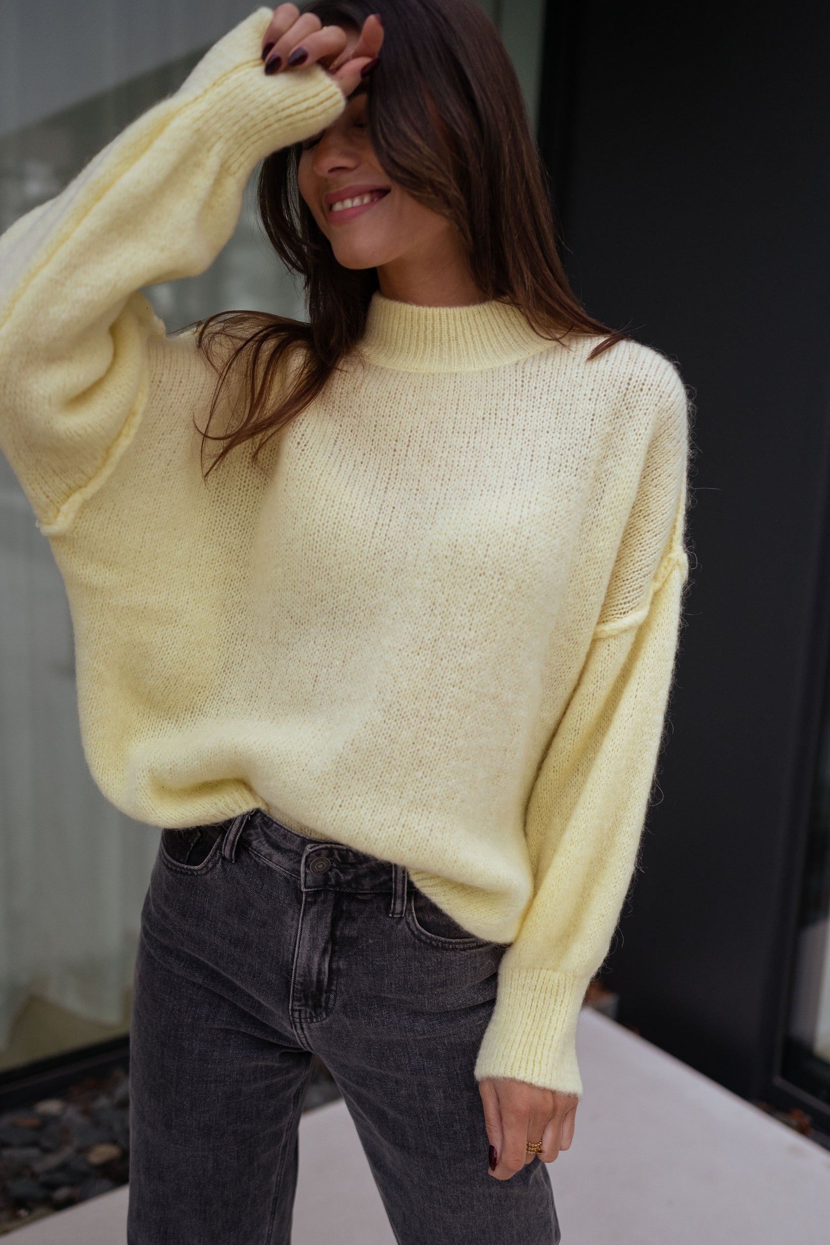 Yellow Eden Sweater – Easy Clothes North America