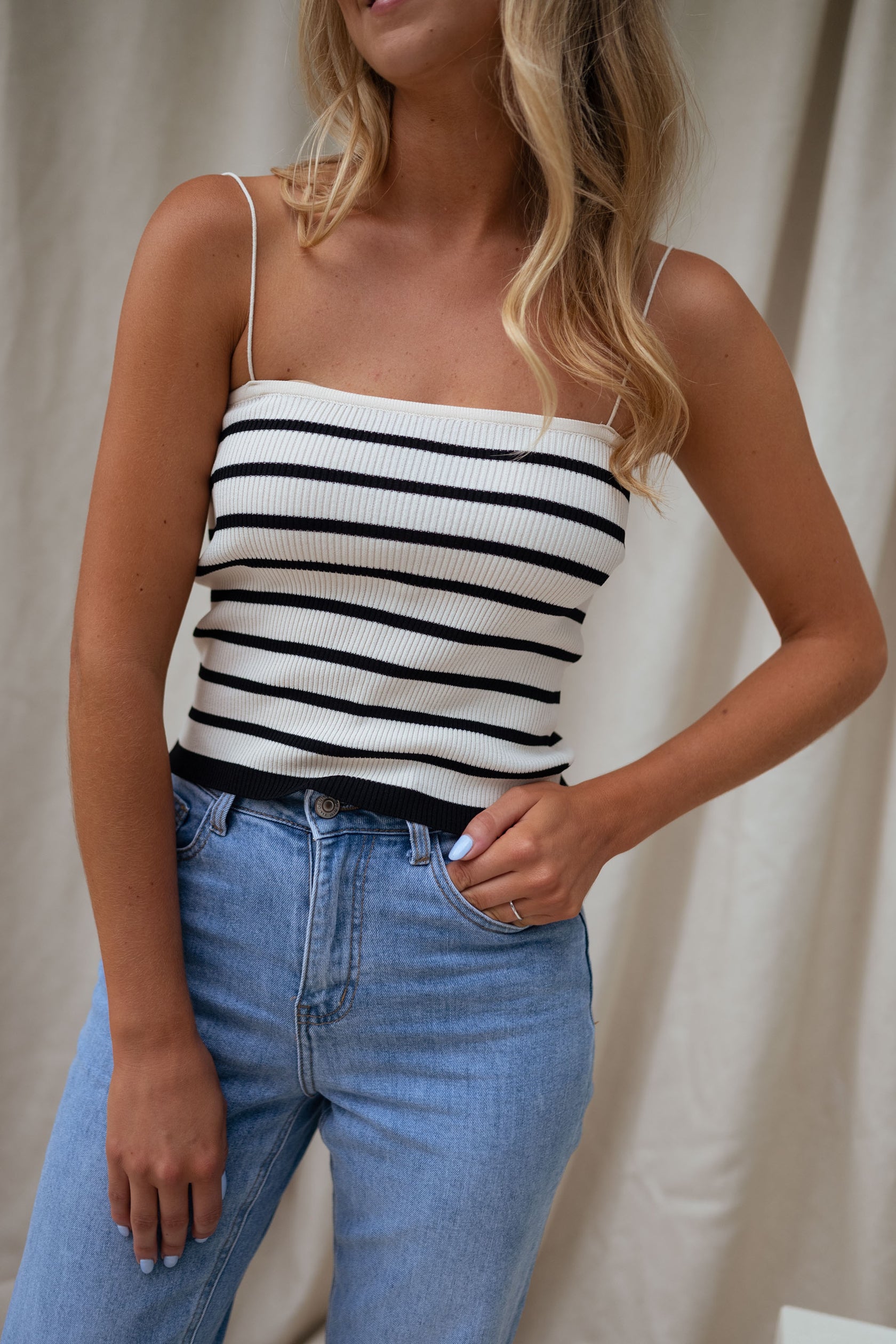 Livio Striped Cami – Easy Clothes North America