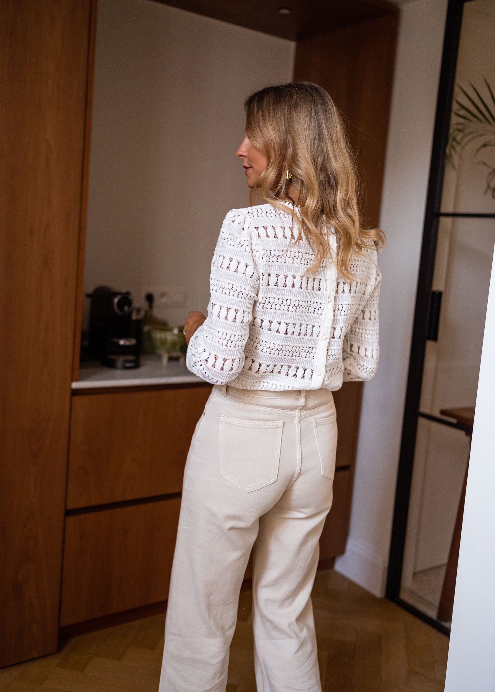 Ecru Pattie Blouse – Easy Clothes North America