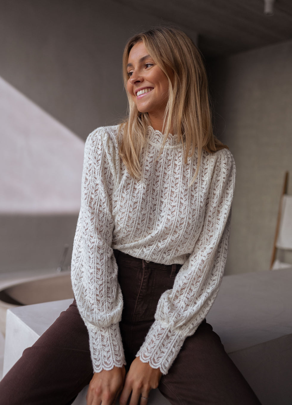 Ecru Emma Blouse – Easy Clothes North America